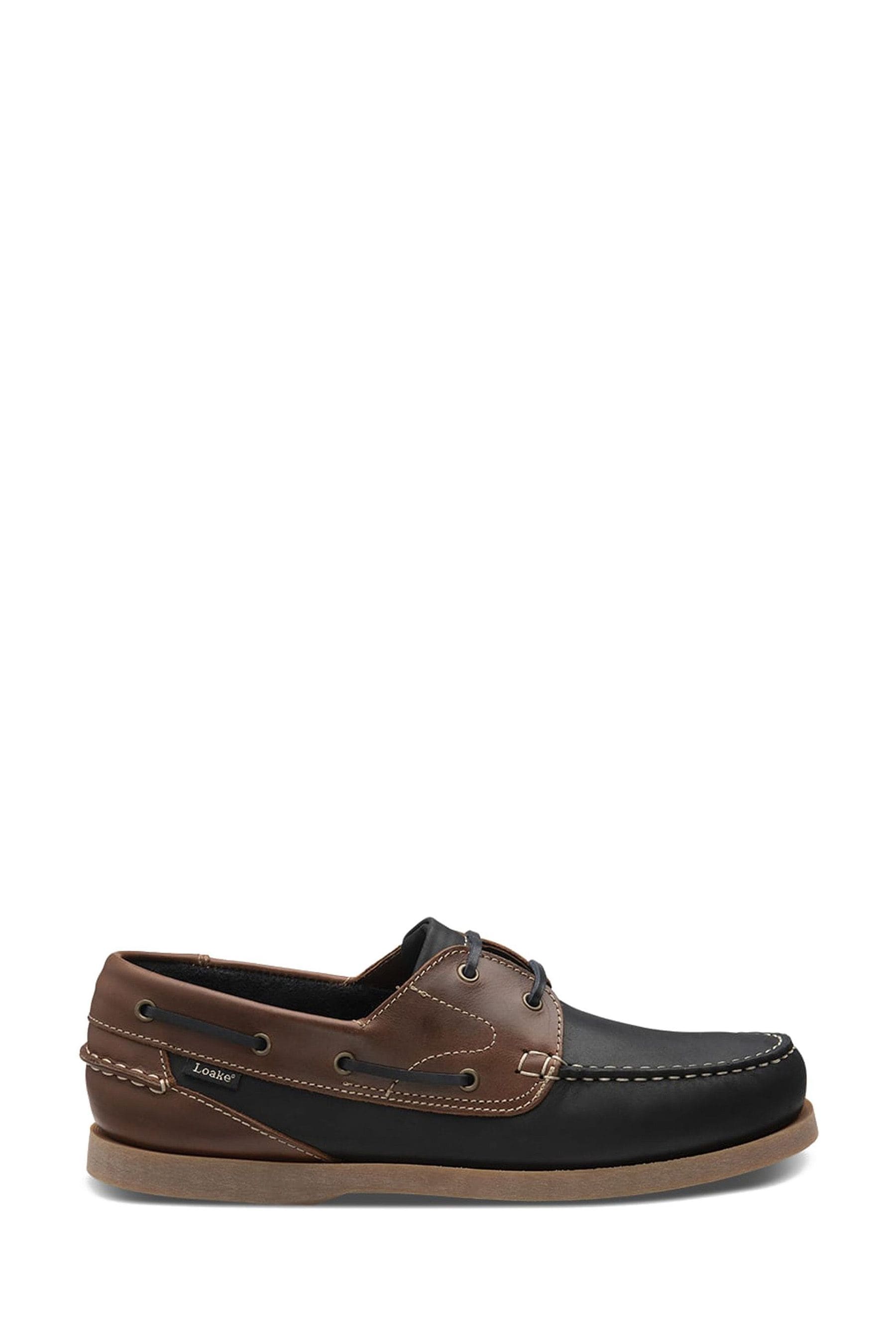 Buy Loake Blue Lymington Nubuck/Leather Boat Shoes from the Next UK ...