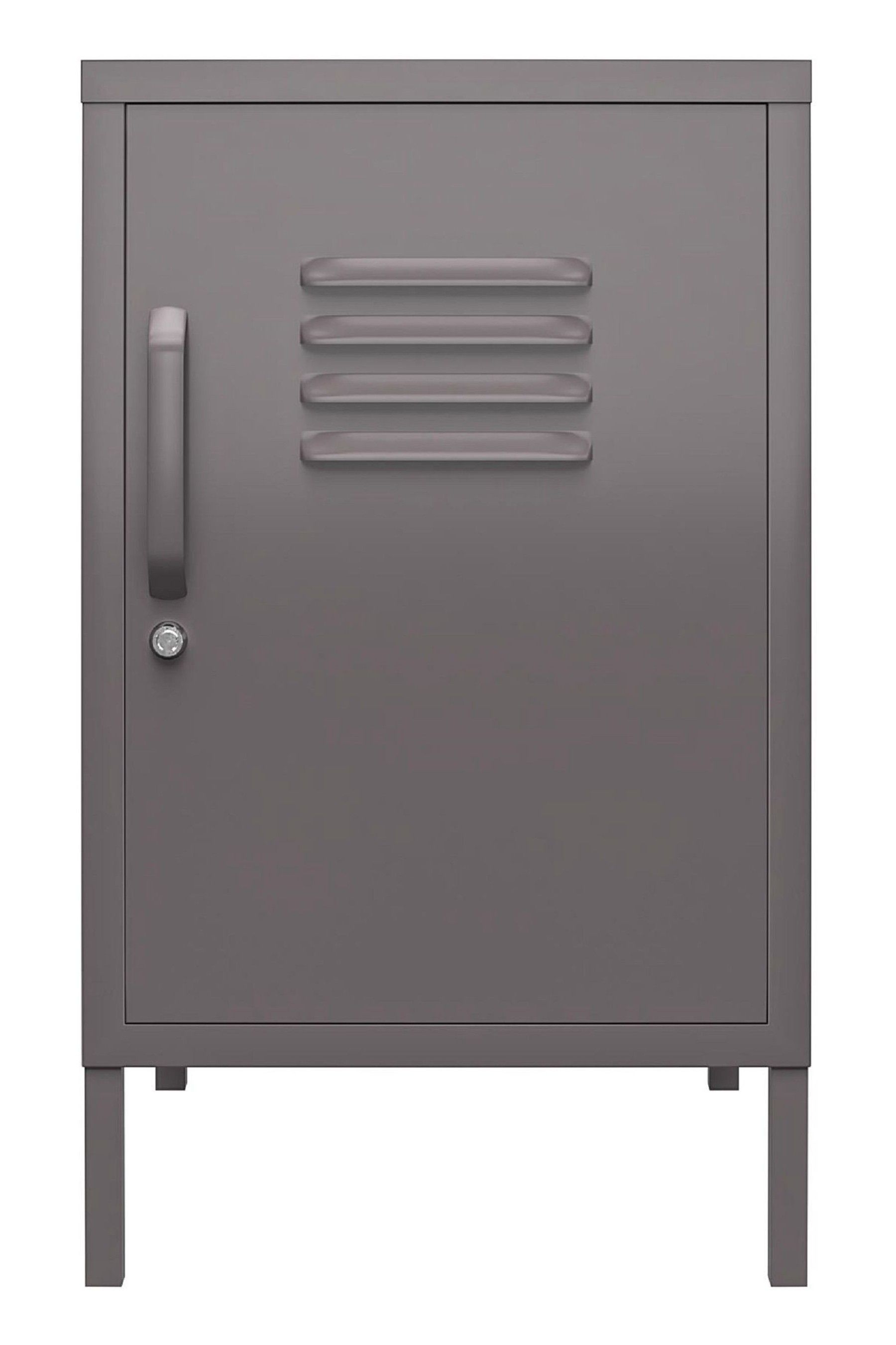 Buy Dorel Home Grey Europe Bradford Metal Locker End Table from the ...