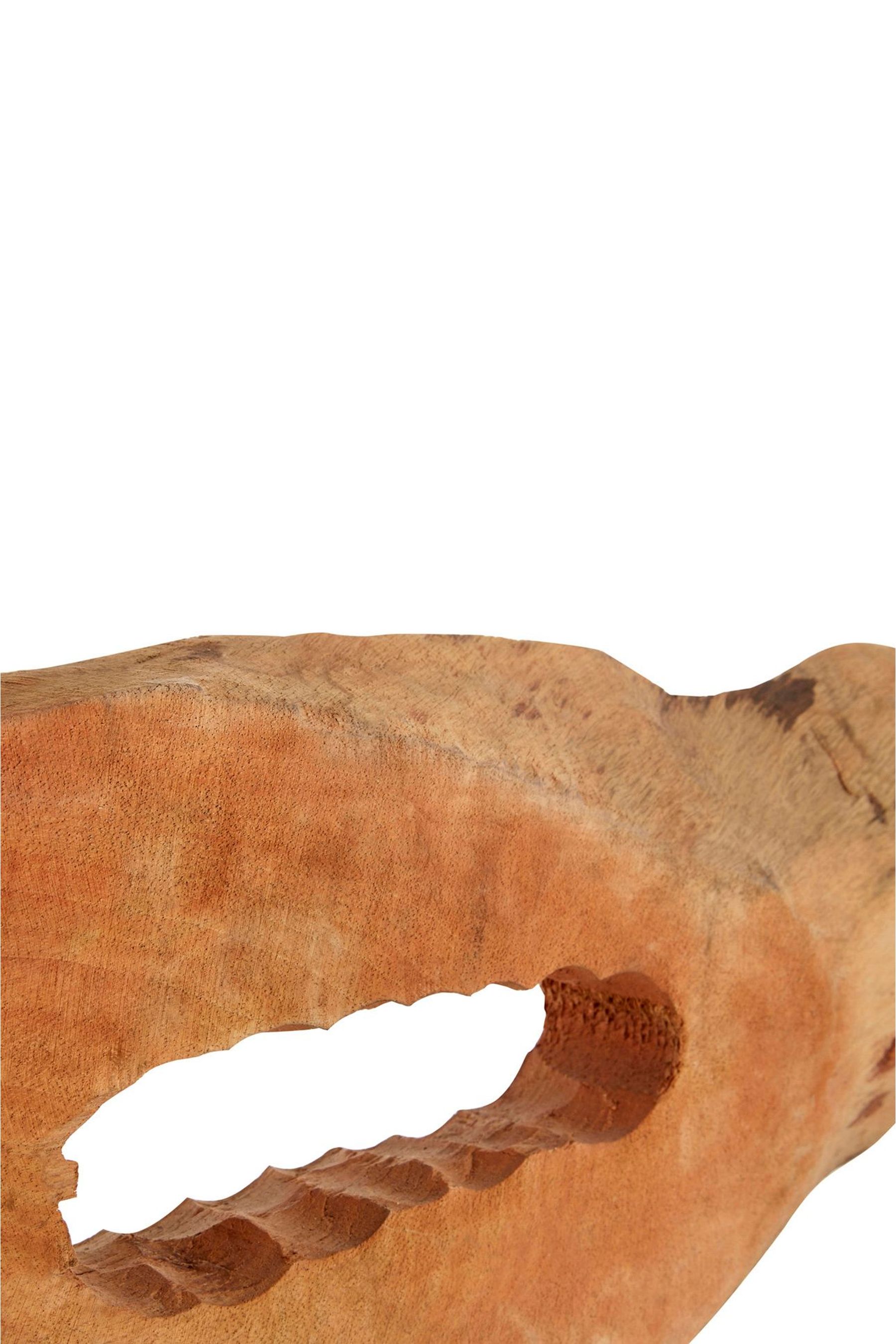 Buy Fifty Five South White Handcrafted Wooden Log Sculpture from the ...