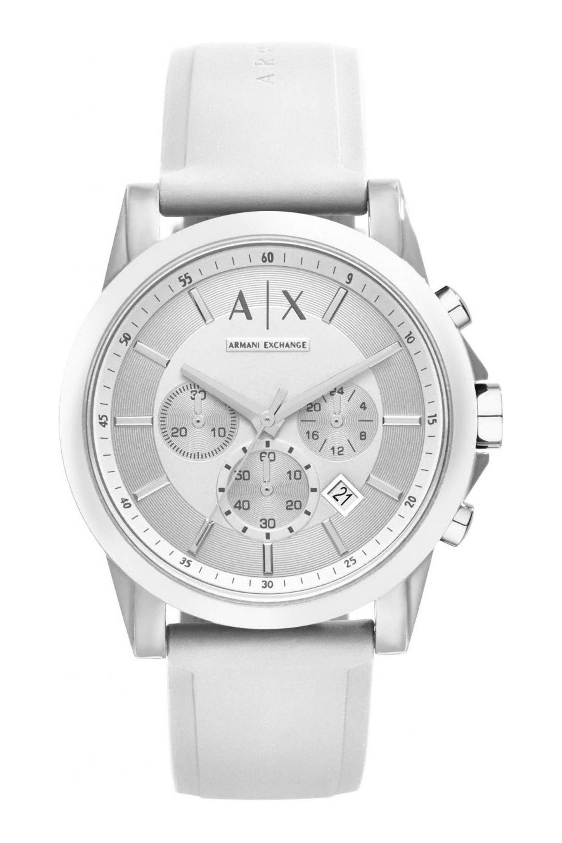 Buy Armani Exchange Outerbanks Active White Watch from the Next UK ...