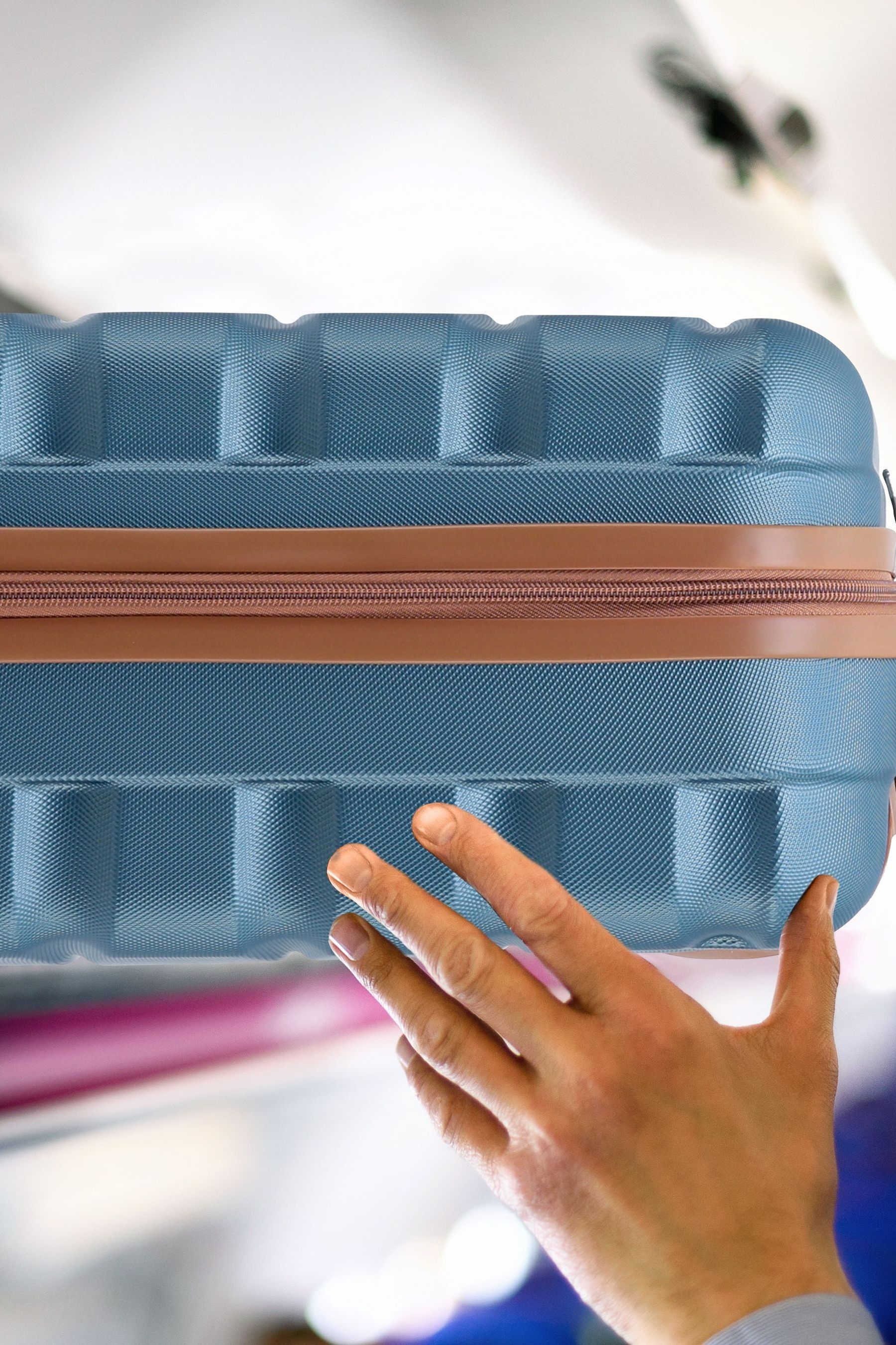 Buy Flight Knight Large Hardcase Lightweight Check In Suitcase With 4 ...