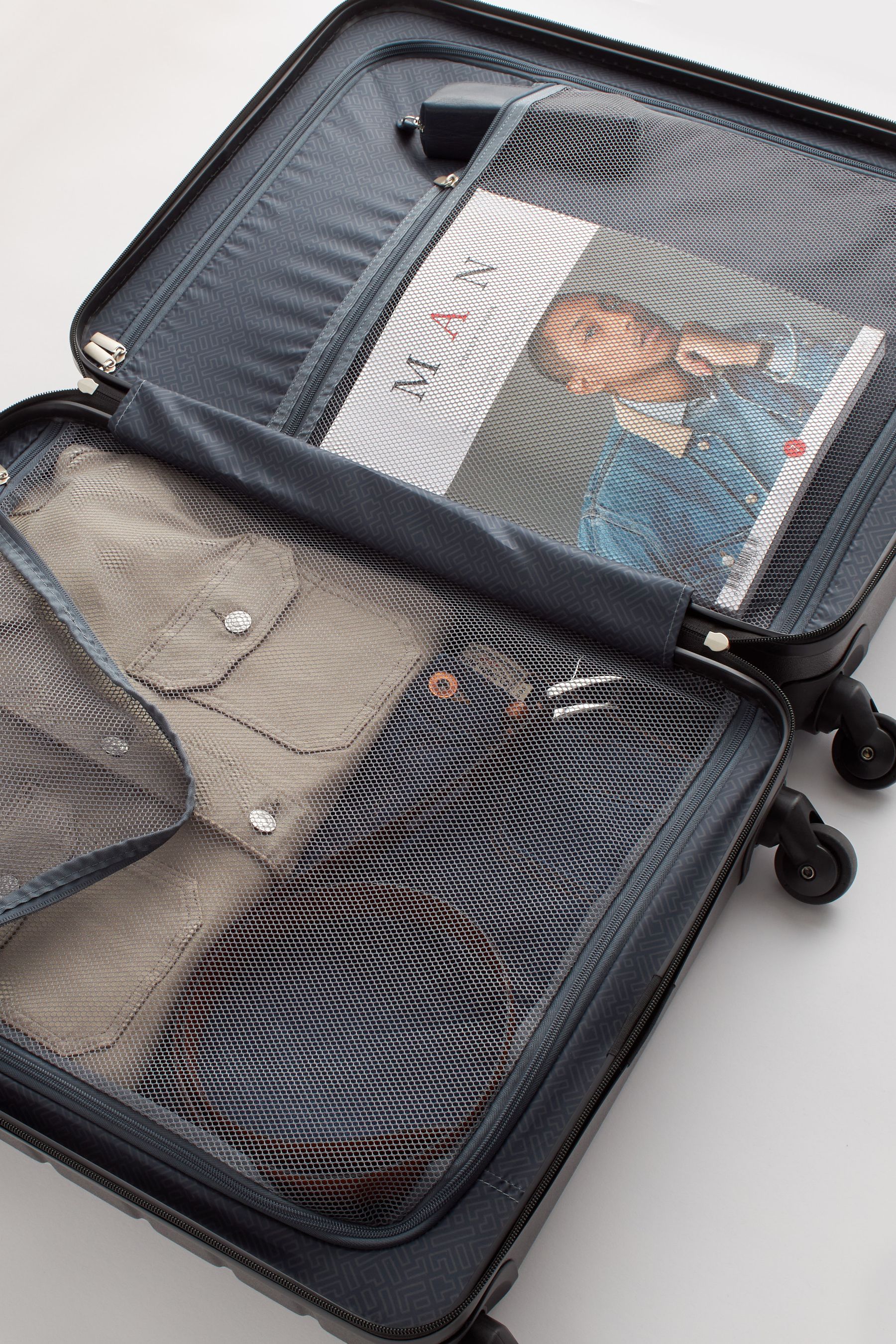 Buy Grey Large Next Suitcase from the Next UK online shop