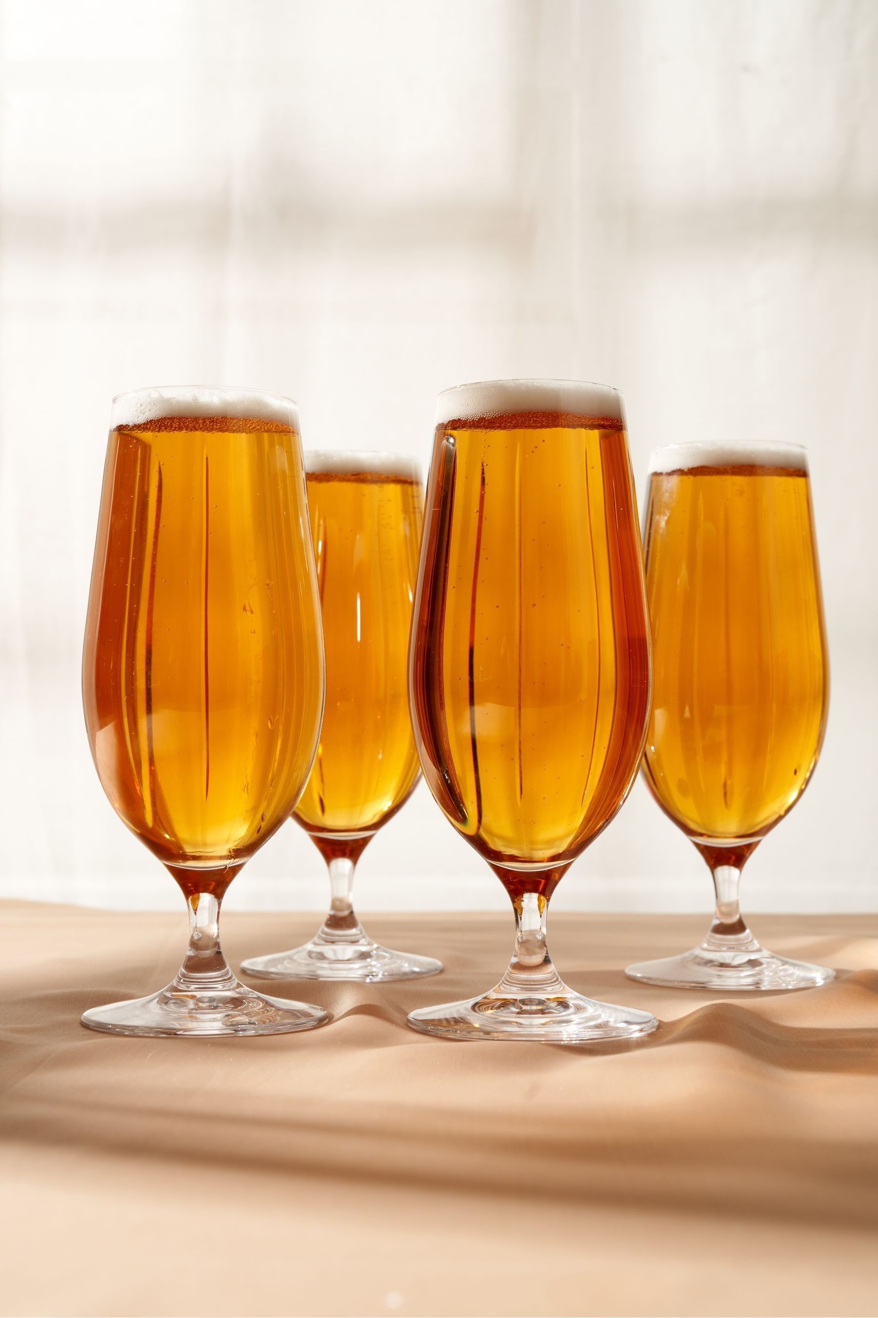 Buy Truly Set of 4 Clear Soho Cut Crystal Beer Glasses from the Next UK ...