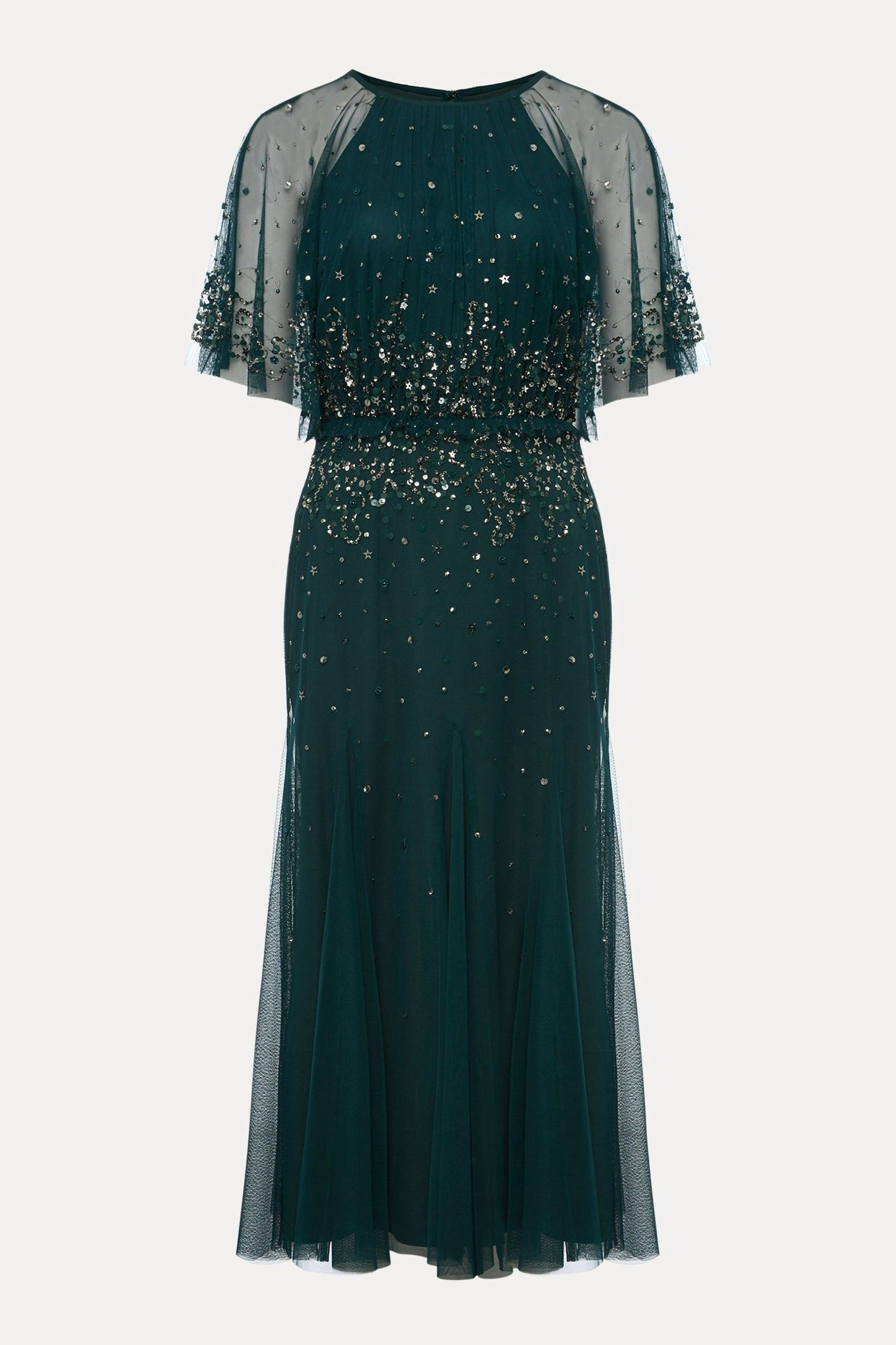 Buy Phase Eight Grey Lumi Short Tulle Beaded Dress from the Next UK ...