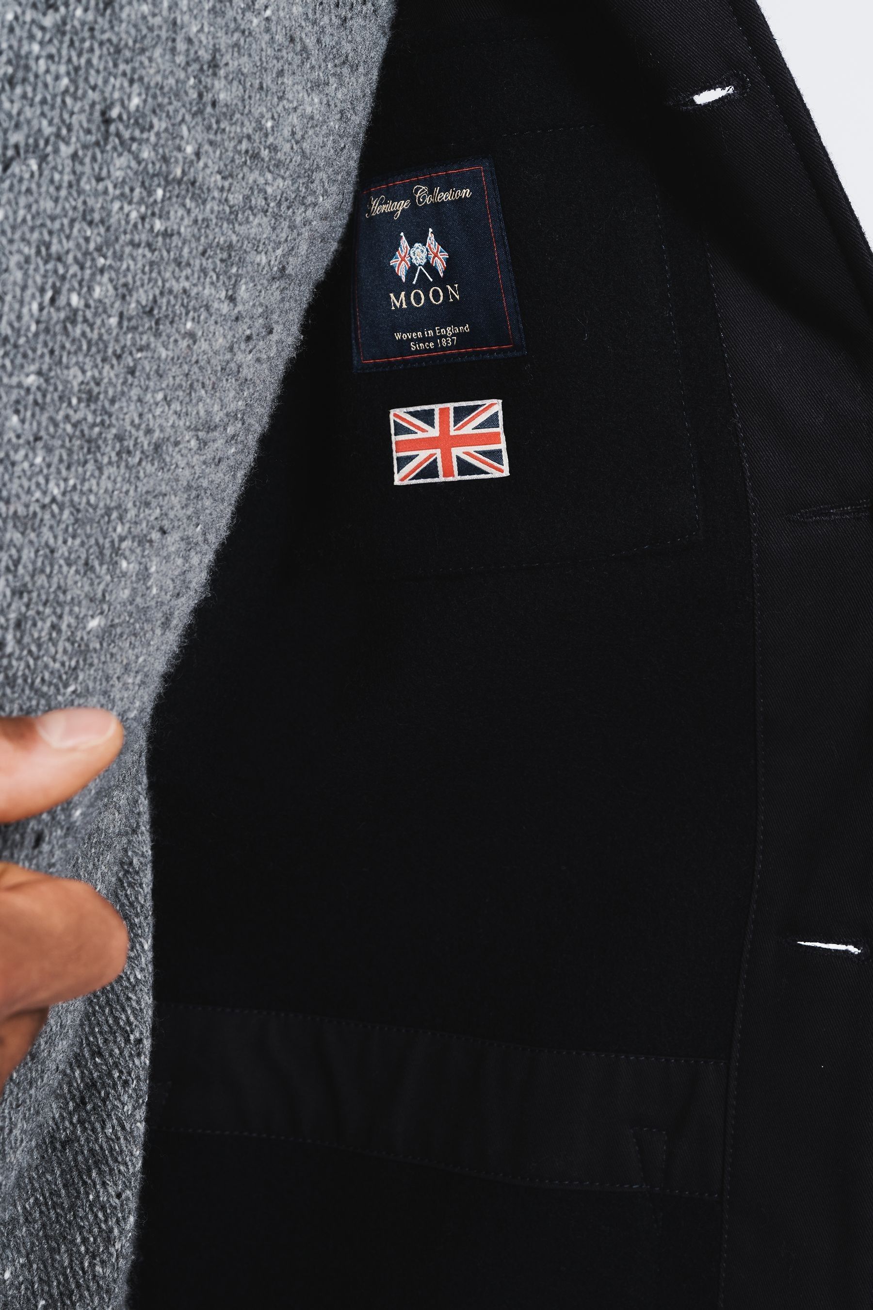 Buy Aubin Blue Wool Brumby Jacket from the Next UK online shop