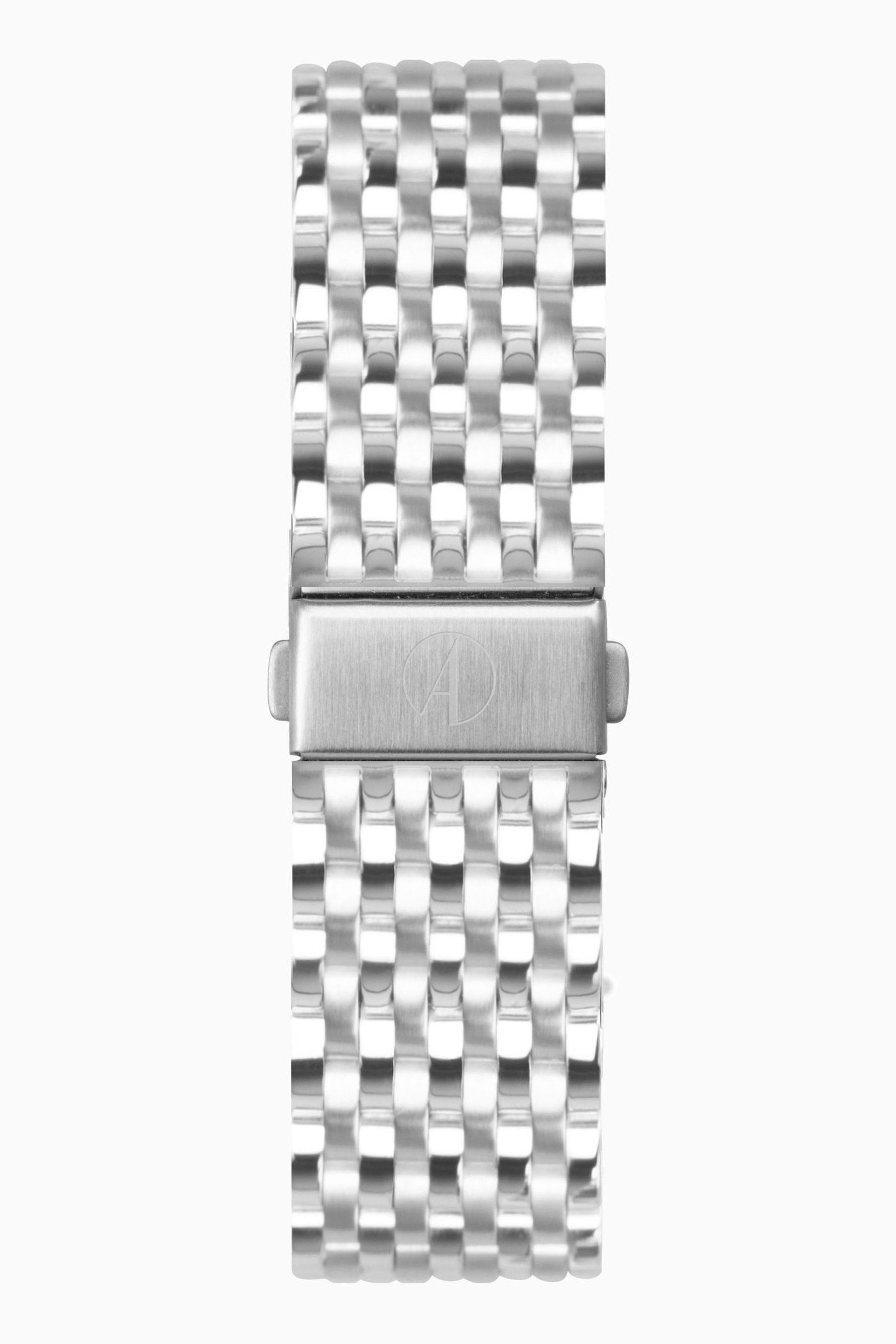 Buy Accurist Mens Silver Tone Dive Stainless Steel Bracelet Chronograph ...