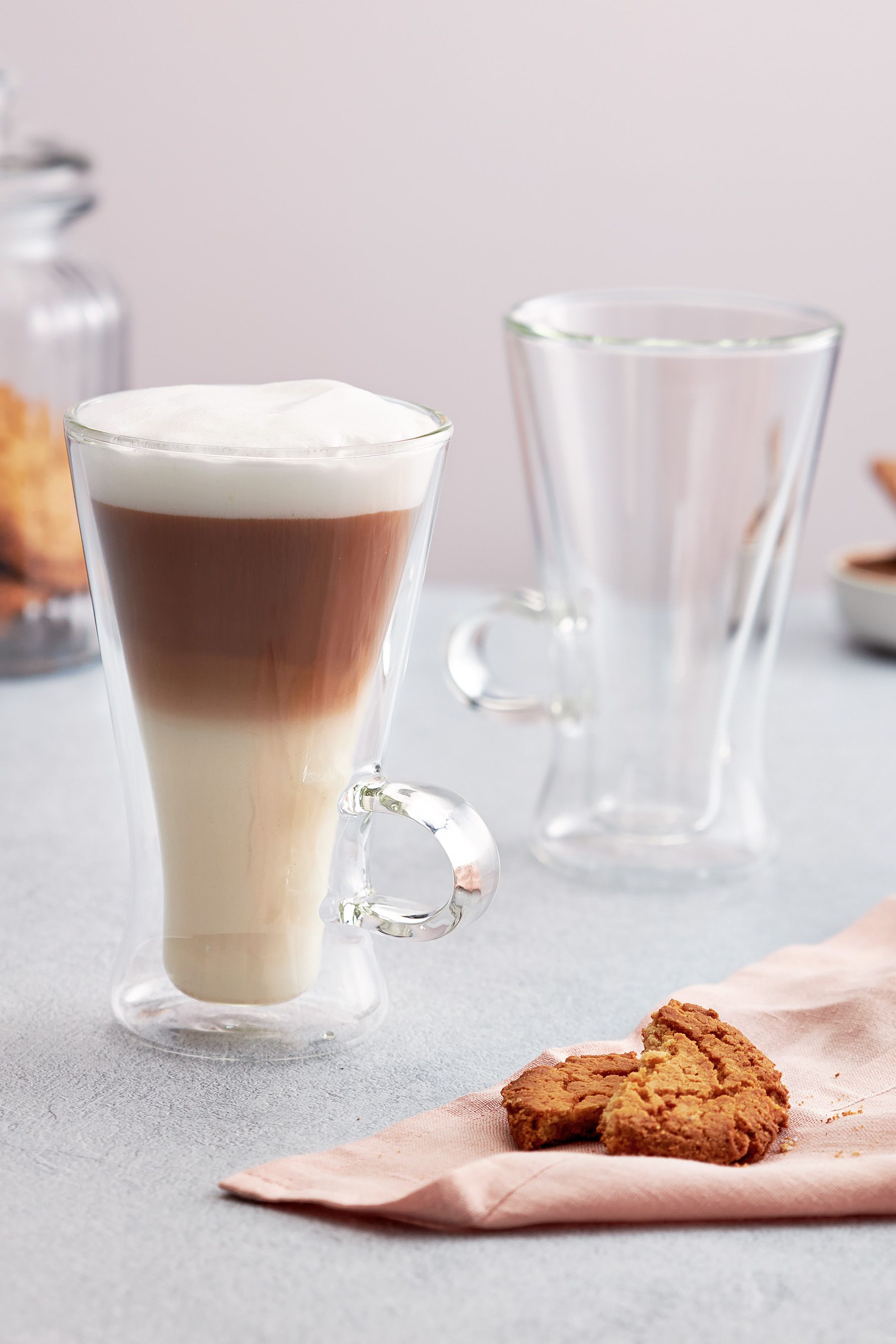 Buy Judge Clear Duo Double Walled Grande Latte Glass Set from the Next ...