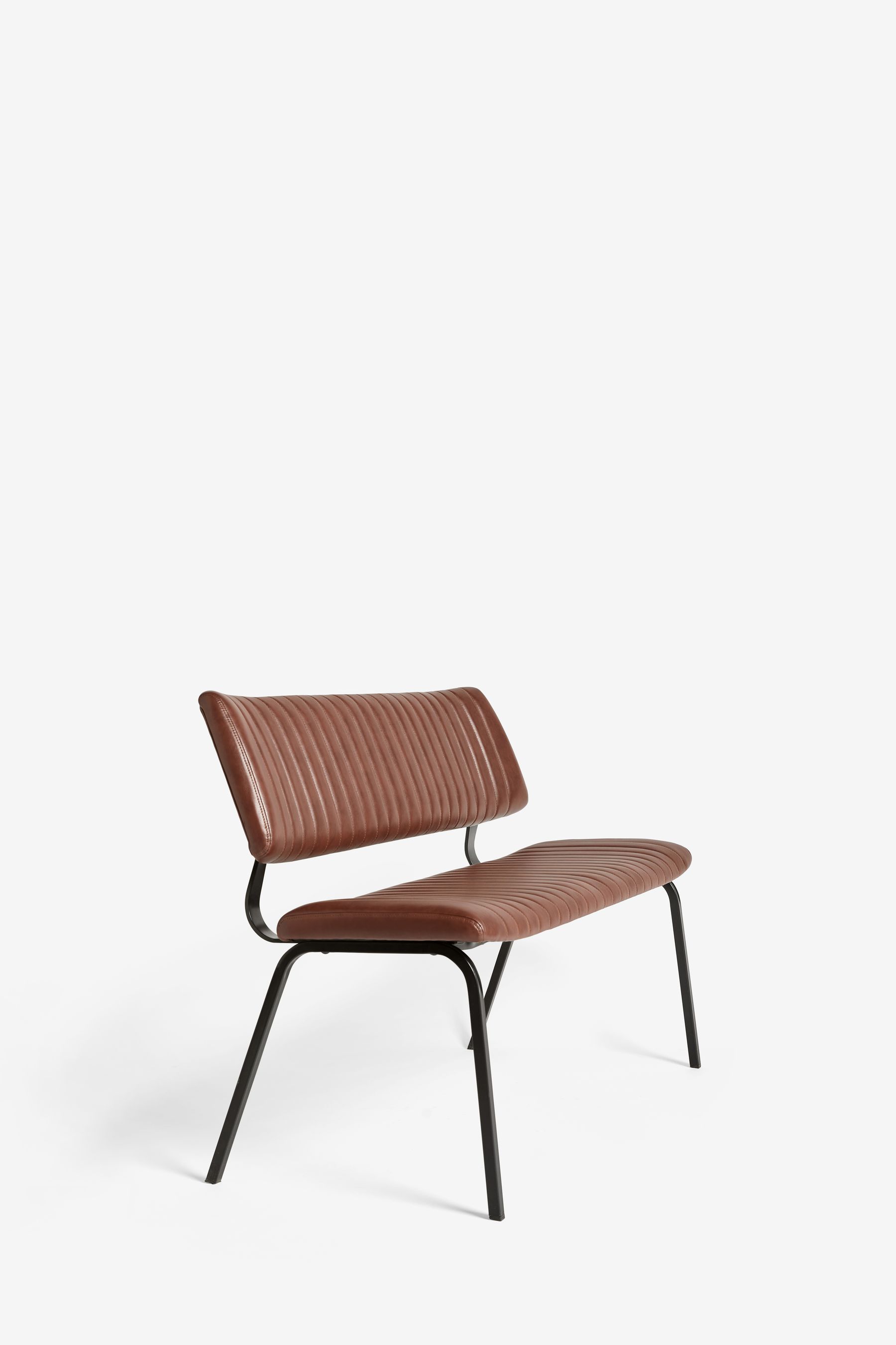 Buy Faux Leather Tan Brown Aiden Dining Bench from the Next UK online shop