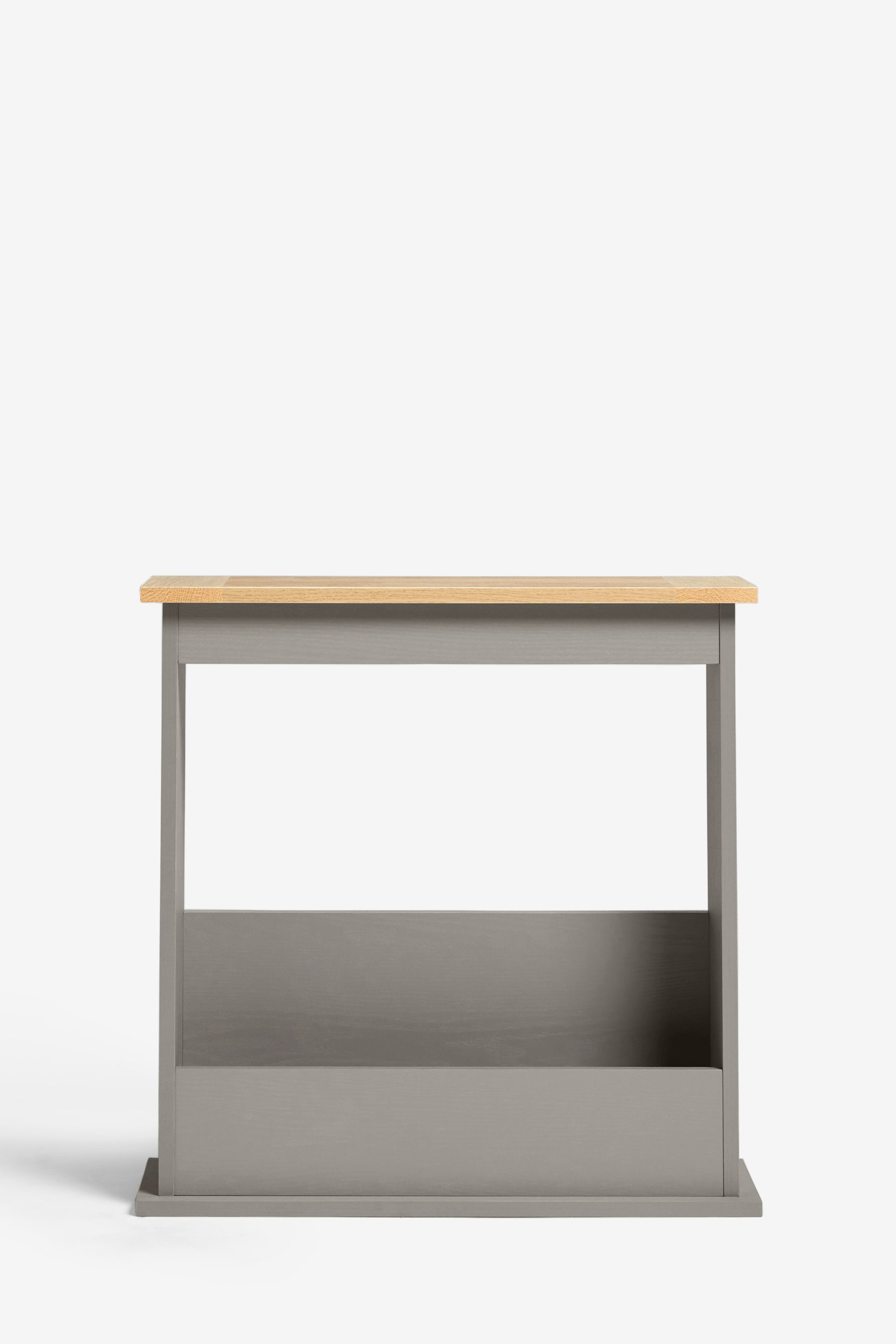 Buy Dove Grey Malvern Oak Effect Sofa Side Table from the Next UK ...
