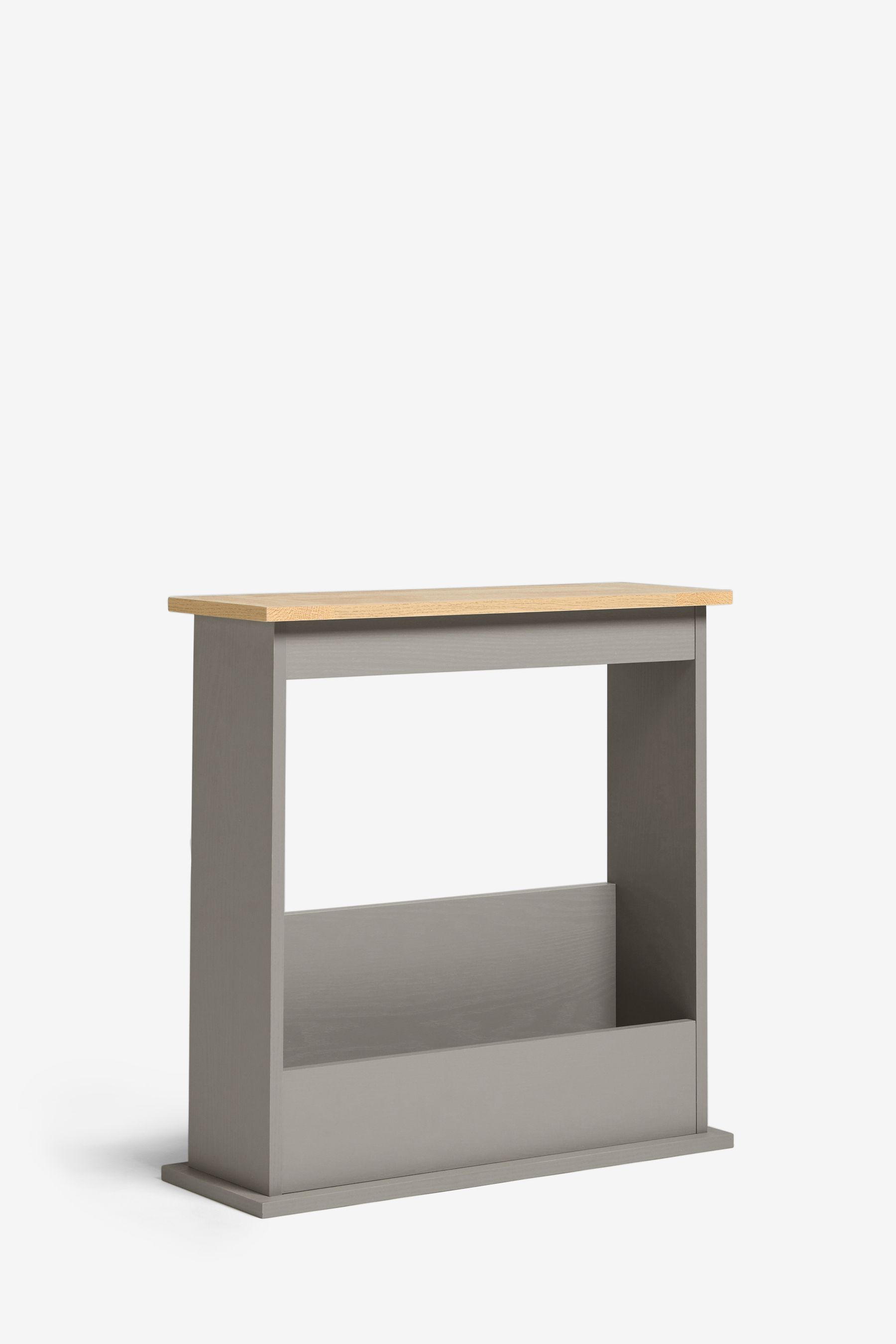 Buy Dove Grey Malvern Oak Effect Sofa Side Table from the Next UK ...