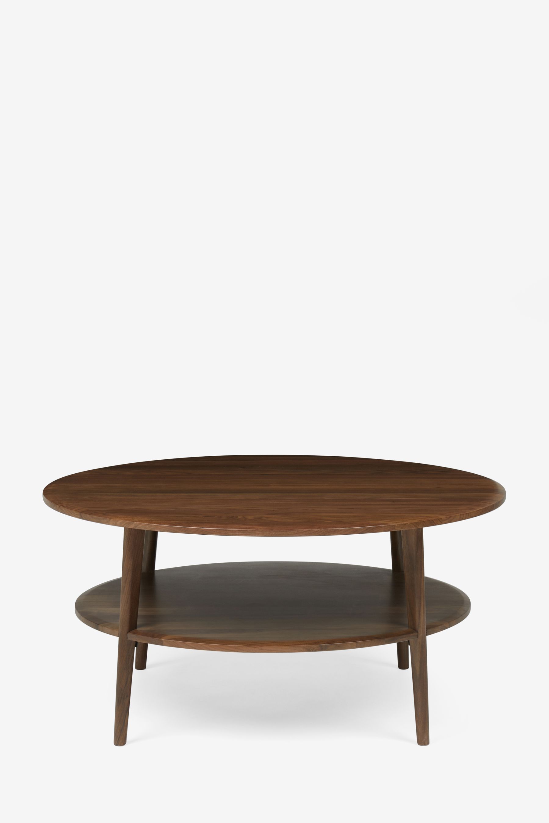 Buy Jasper Conran London Brown Belgrave Walnut Round Coffee Table from ...