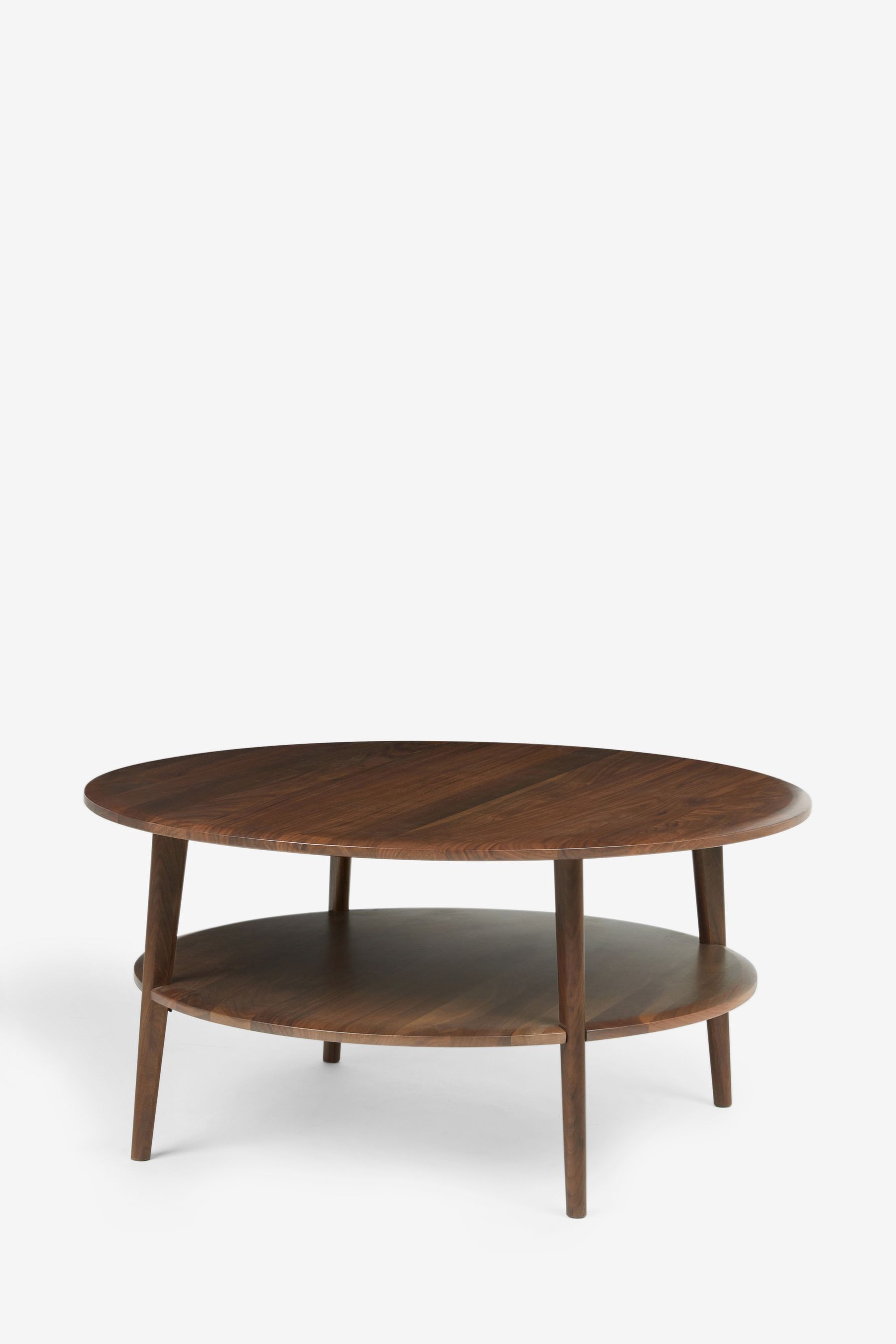 Buy Jasper Conran London Brown Belgrave Walnut Round Coffee Table from ...