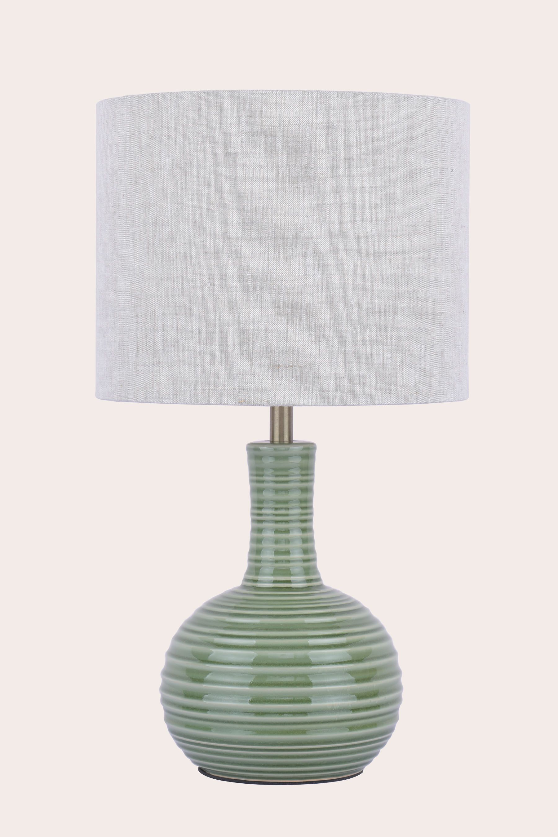 Buy Laura Ashley Green Padley Complete Table Lamp from the Next UK ...