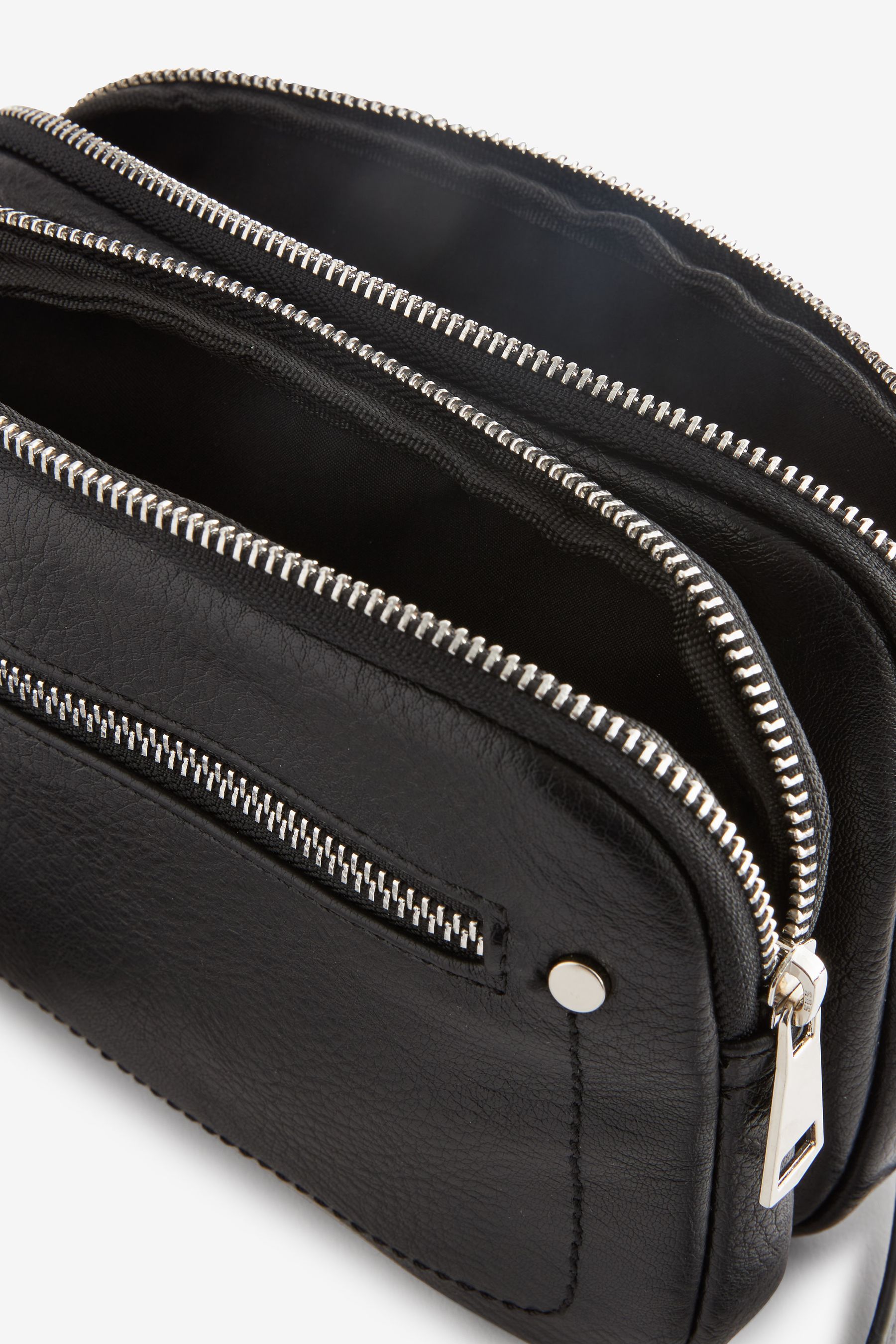 Buy Black Utility Stud Cross-Body Bag from the Next UK online shop