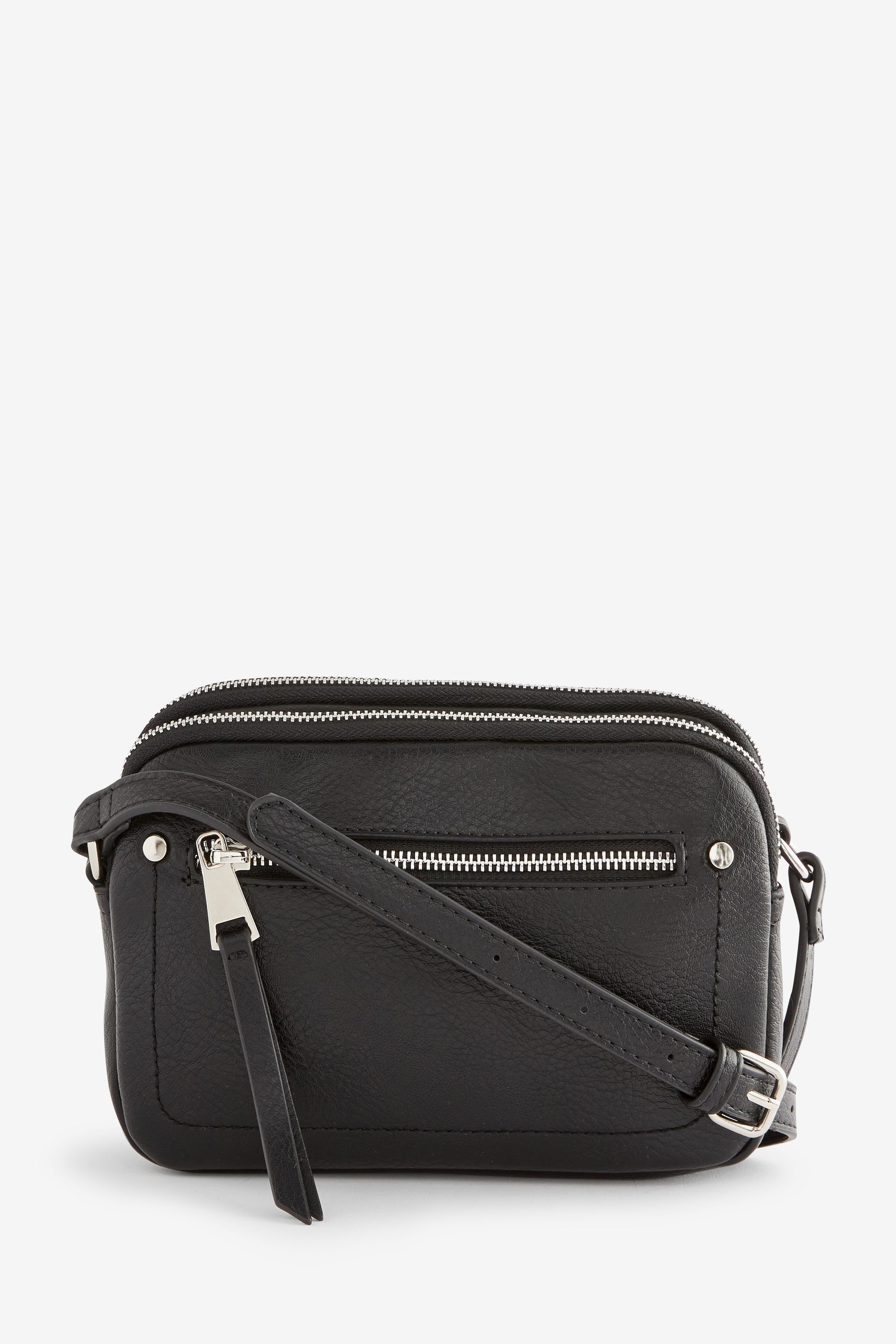 Buy Black Utility Stud Cross-Body Bag from the Next UK online shop