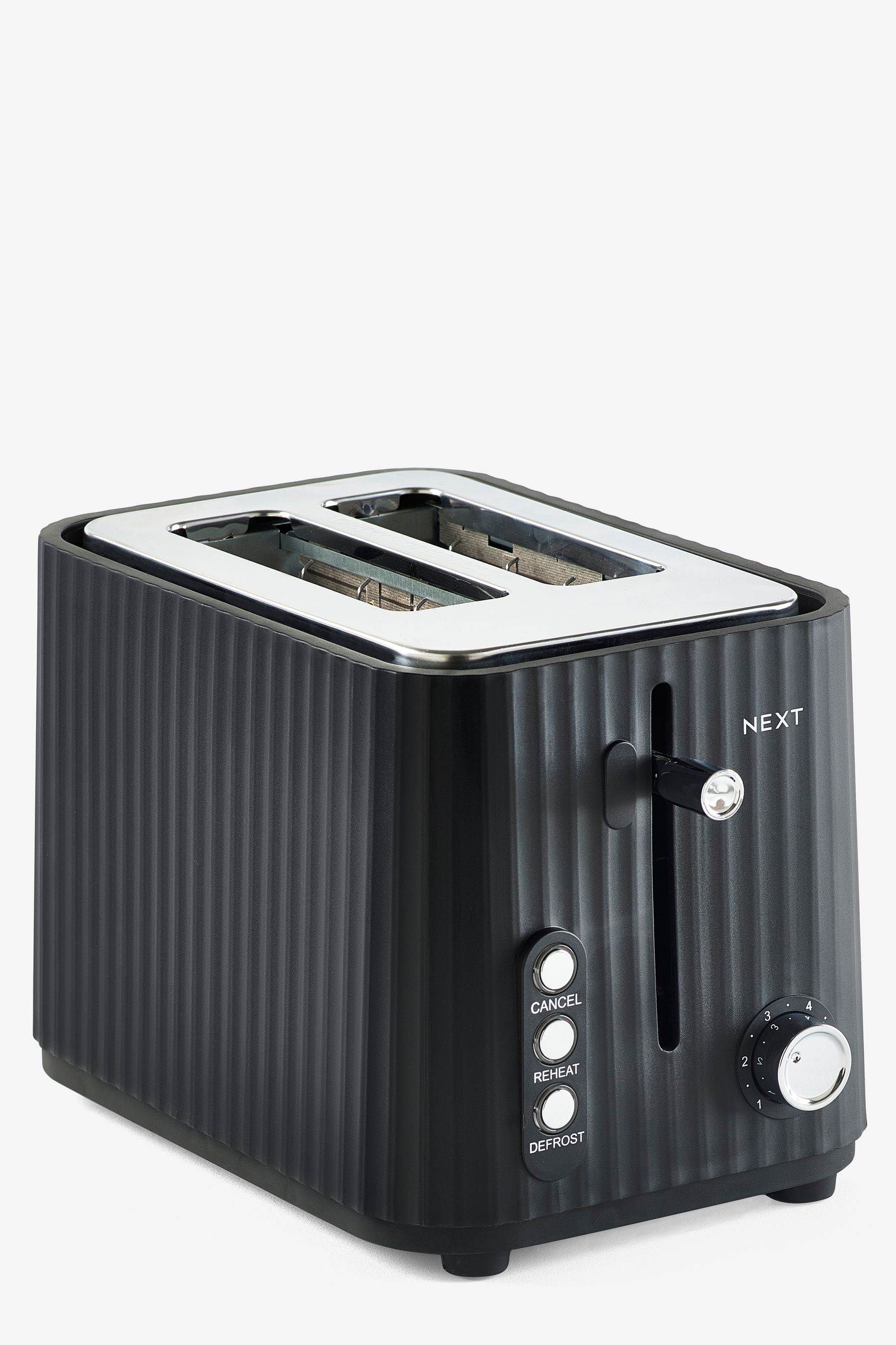 Buy Black Sleek 2 Slice Toaster from the Next UK online shop