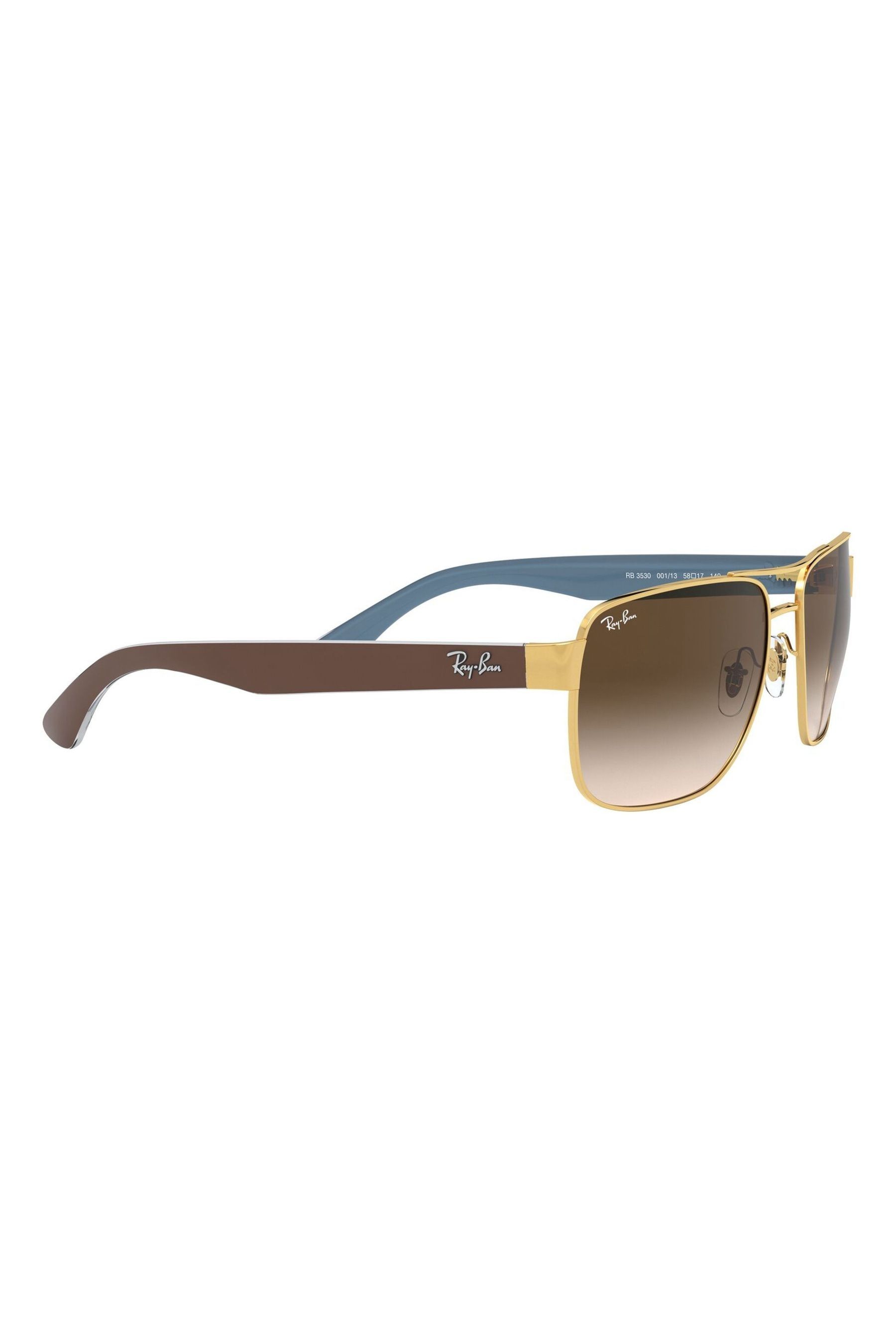 Buy Ray-Ban Gold RB3530 Sunglasses from the Next UK online shop