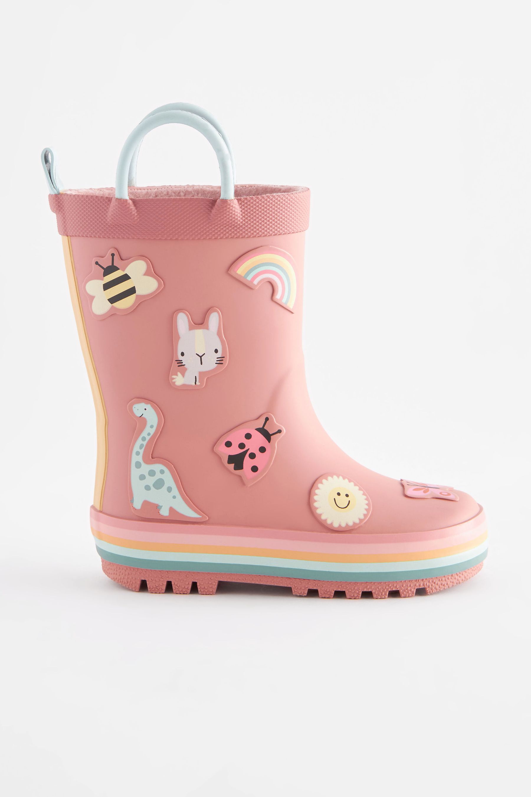 Buy Pink Character Handle Wellies from Next United Arab Emirates