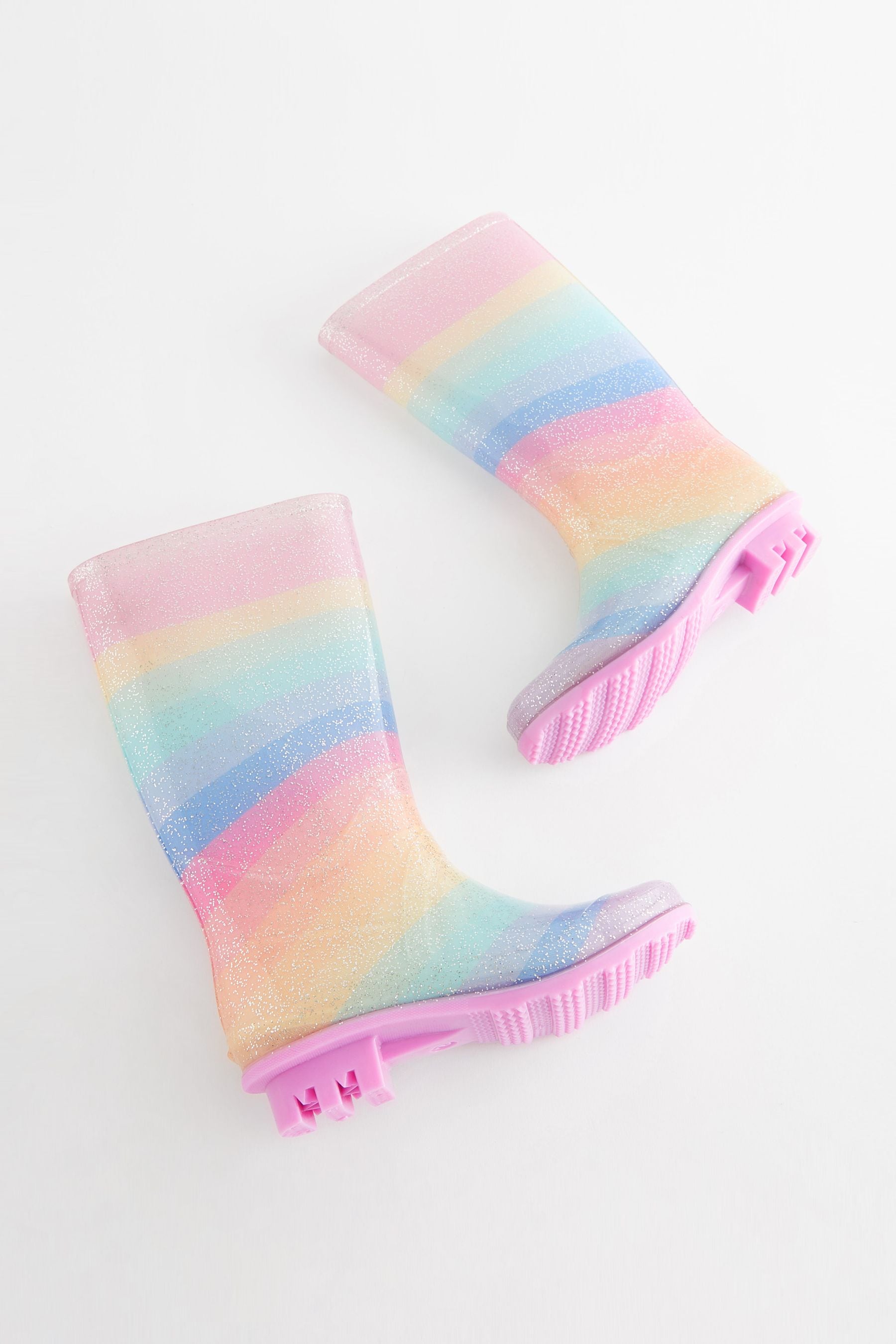 Buy Rainbow Glitter Wellies from the Next UK online shop