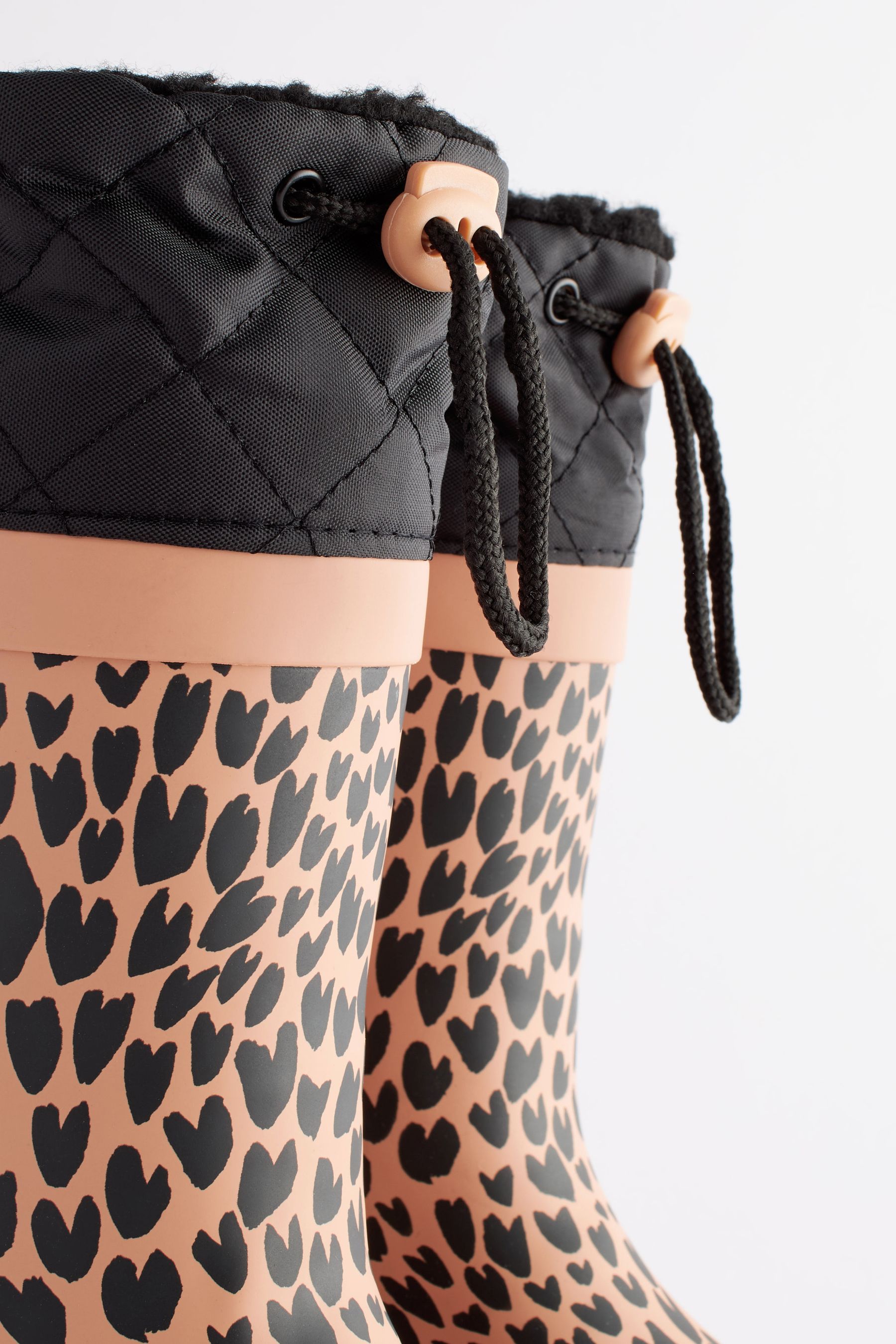 Buy Tan Animal Print Cuff Wellies from the Next UK online shop