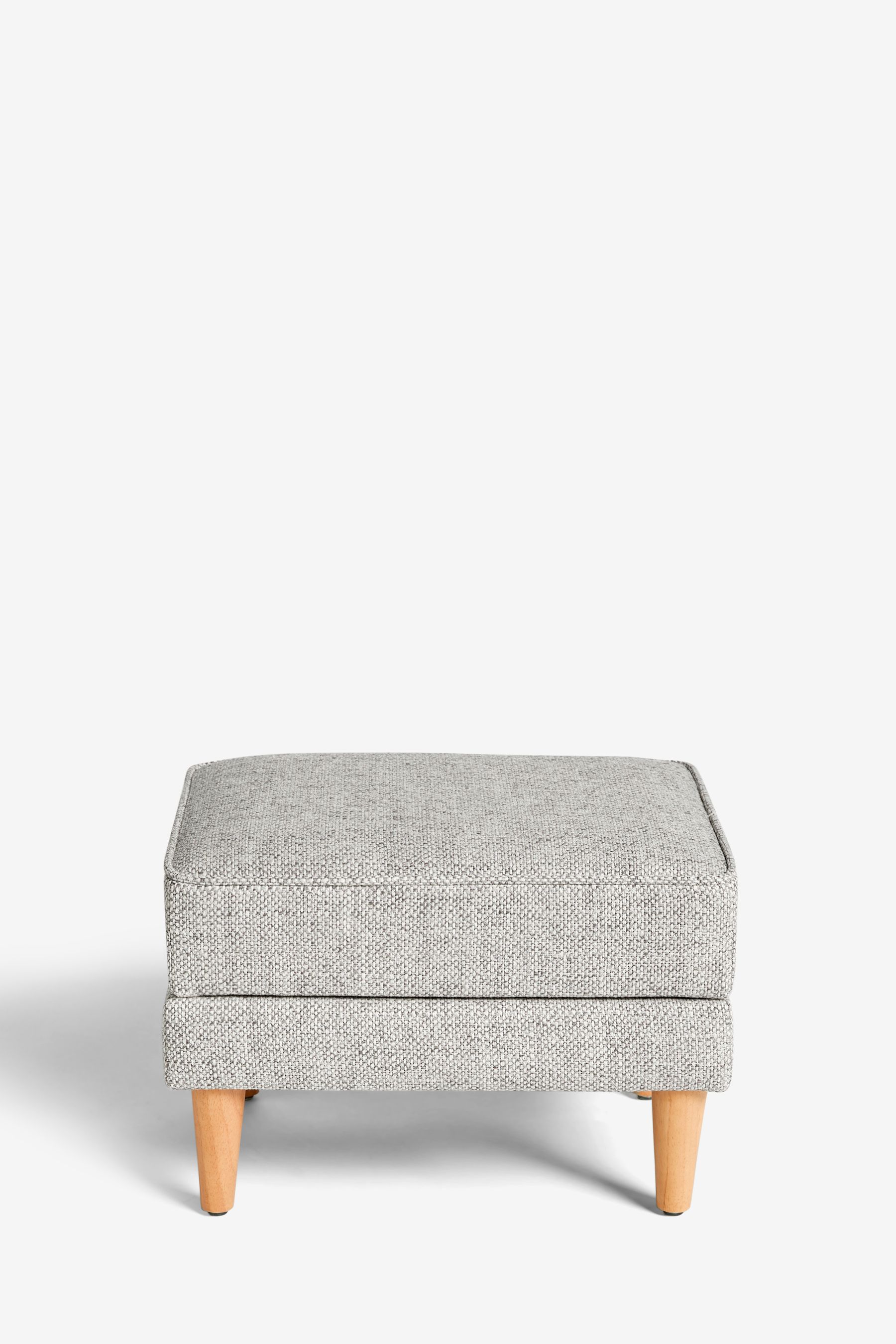 Buy Chunky Weave Dove Grey Sherlock Storage Footstool from the Next UK ...