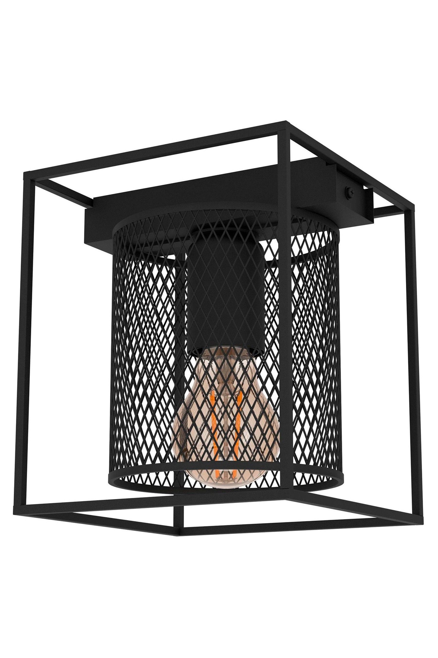 Buy Eglo Black Catterick Mesh Ceiling Light from the Next UK online shop