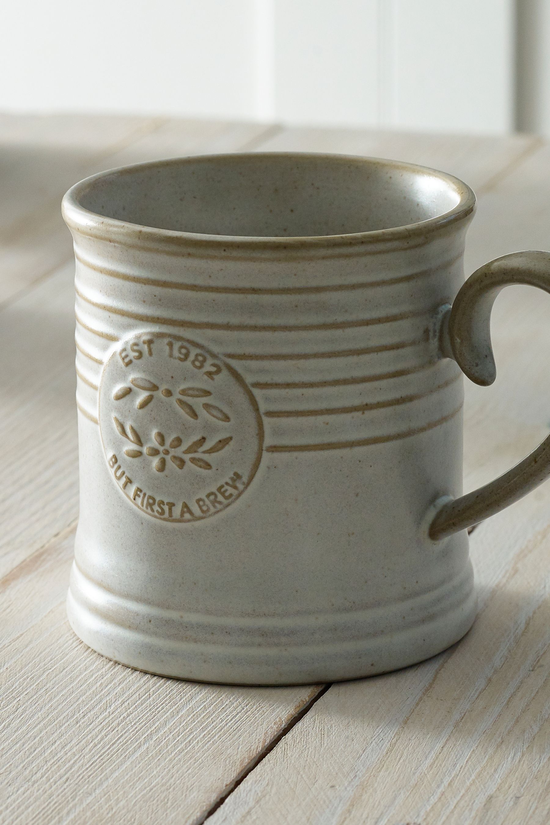 Buy Set of 2 Natural Country Kitchen Mugs from the Next UK online shop