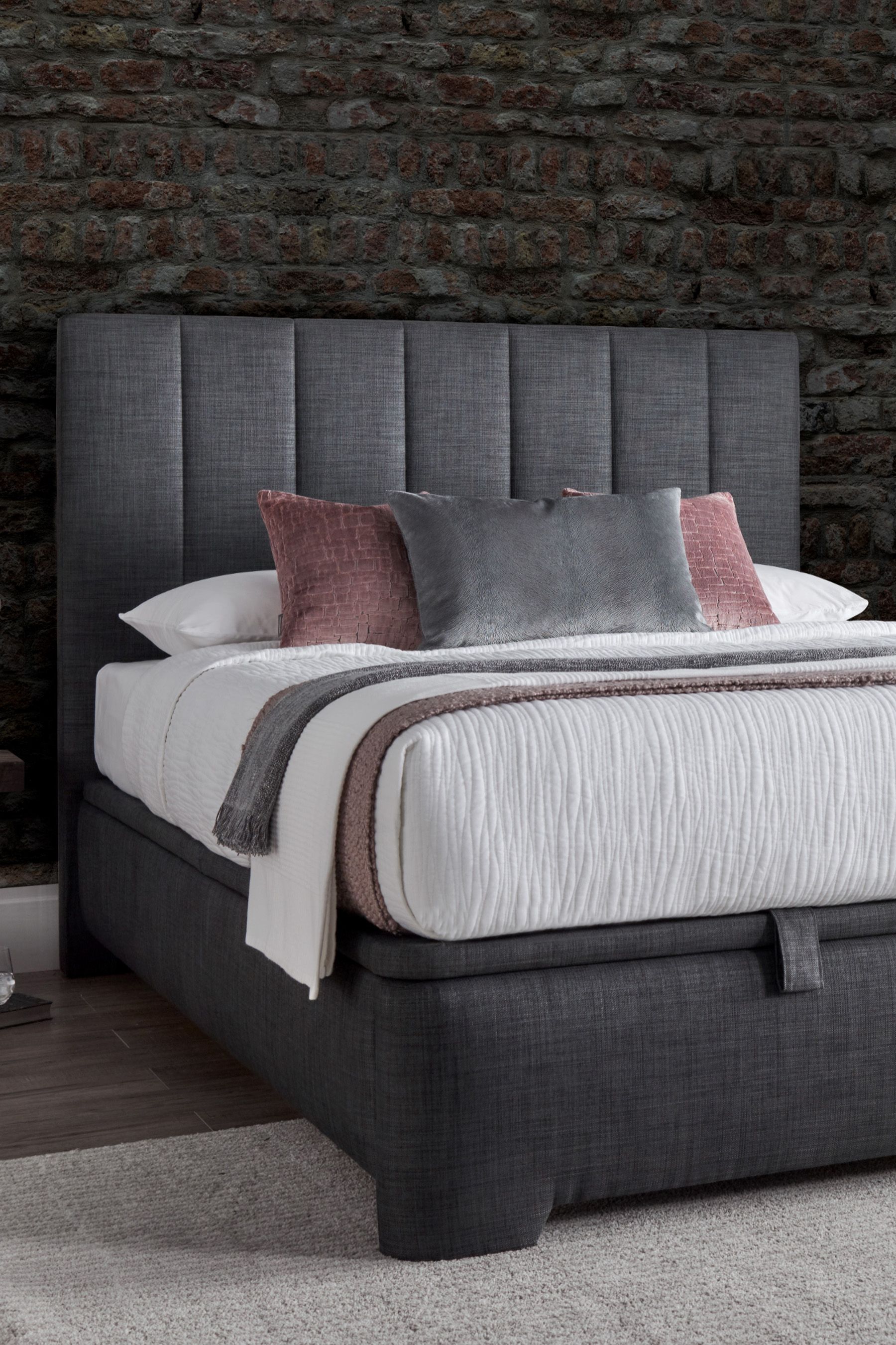 Buy Kaydian Grey Medburn Ottoman Bed from the Next UK online shop