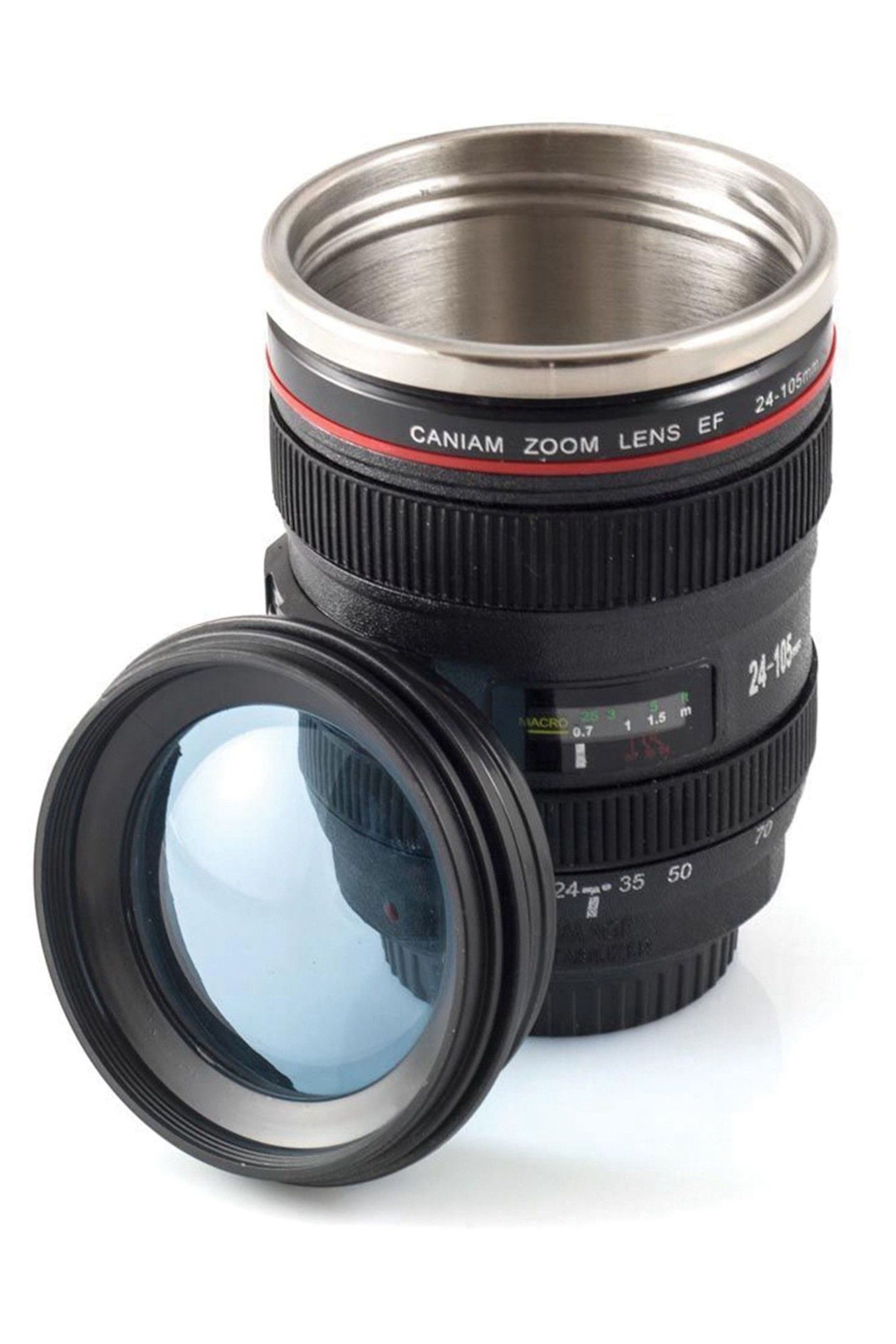 Buy MenKind Camera Lens Mug With Lid from the Next UK online shop