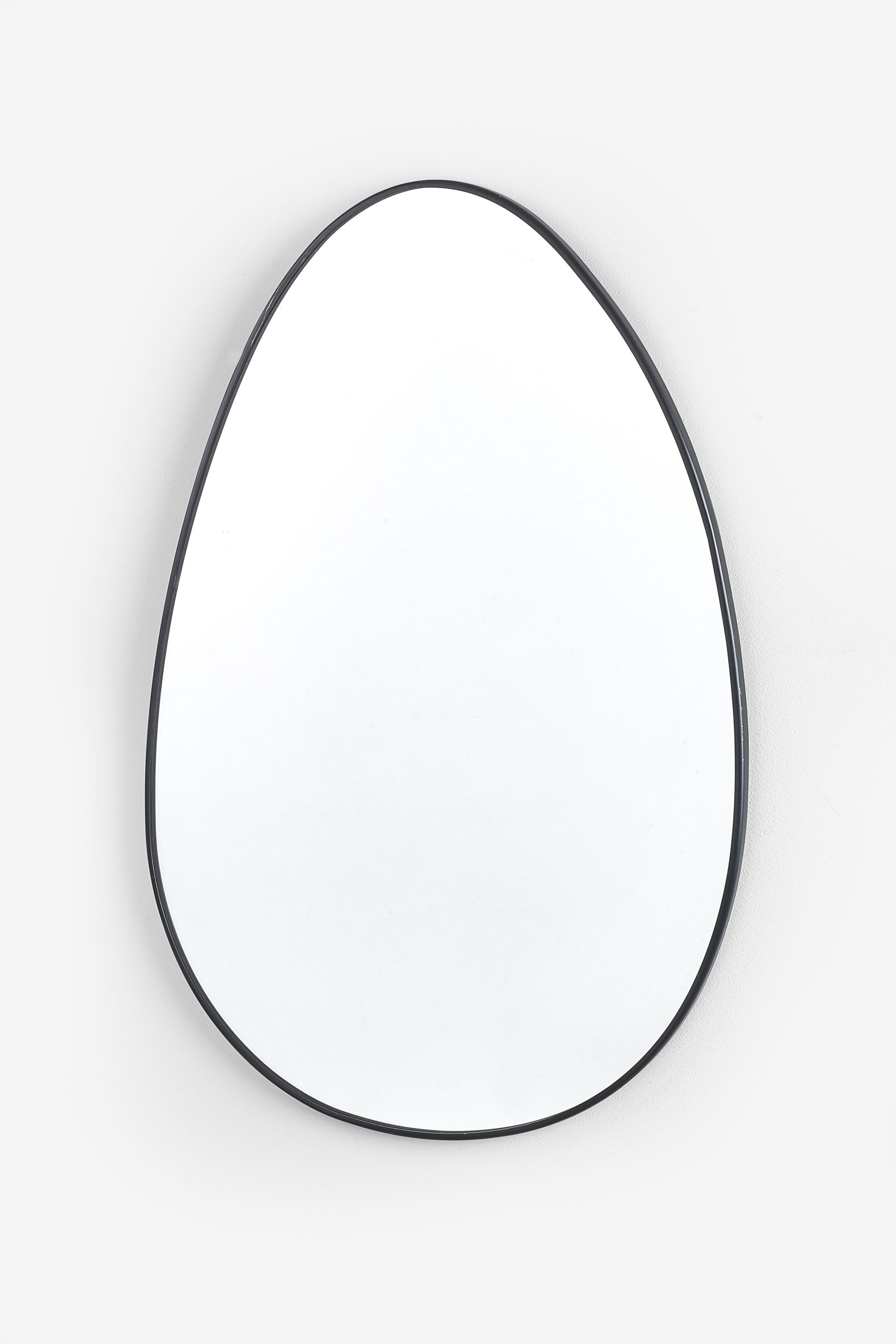 Buy Black Pebble Round Bathroom Wall Mirror from the Next UK online shop