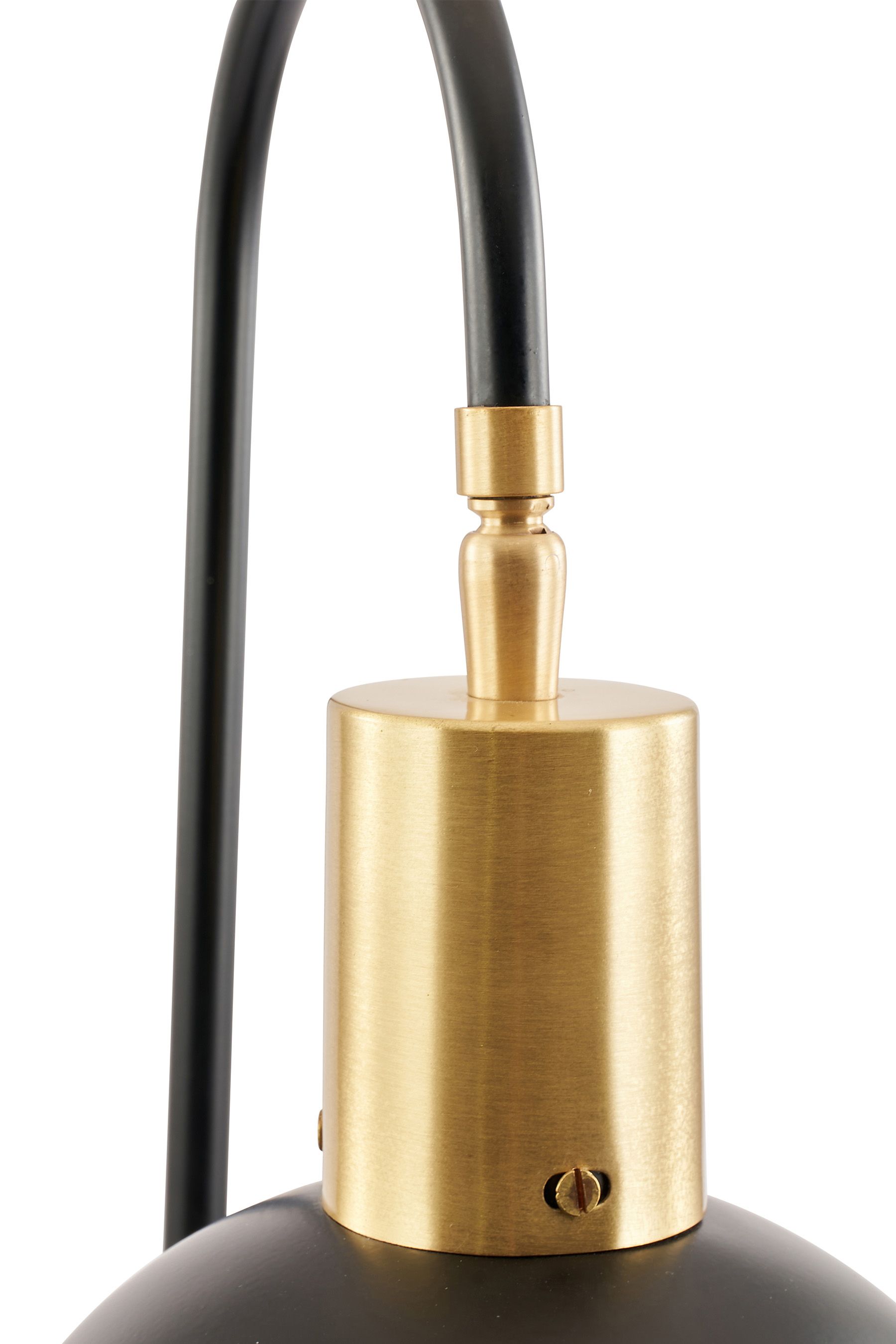 Buy Pacific Matt Black Mayfair Domed Task Table Lamp from the Next UK ...