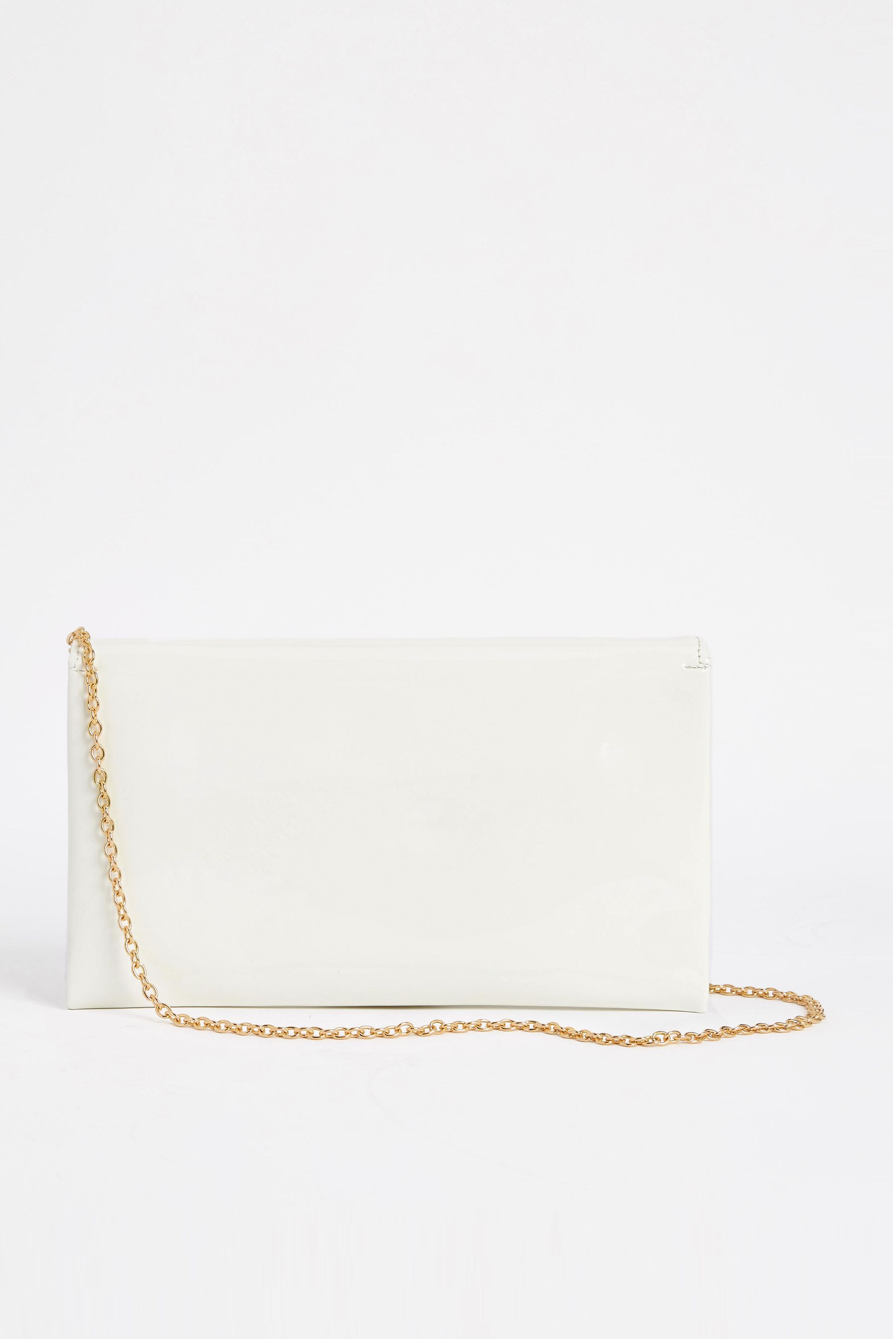 Buy White Clutch Bag With Detachable Cross-Body Chain from the Next UK ...