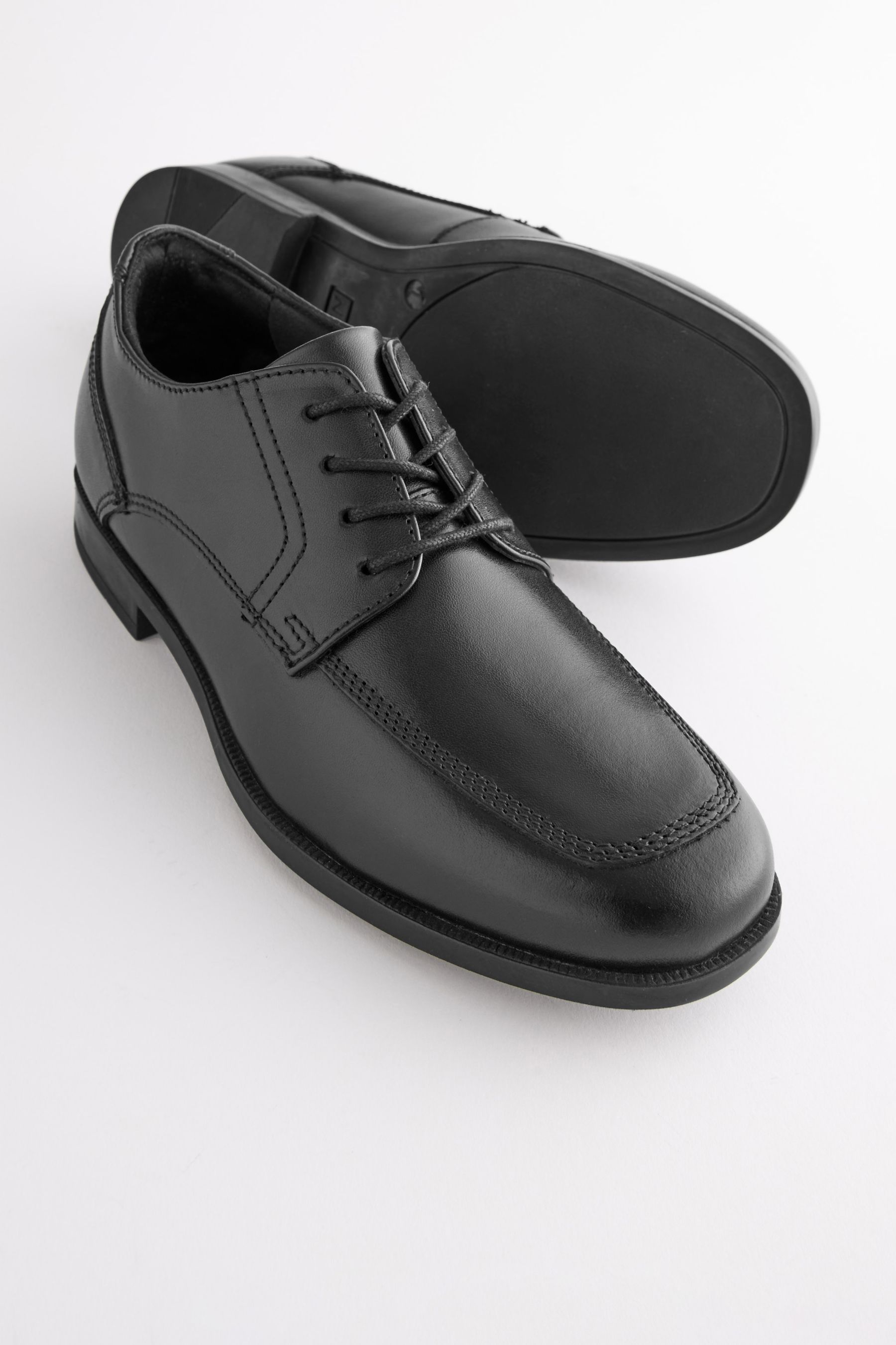 Buy Black School Leather Shoes from the Next UK online shop