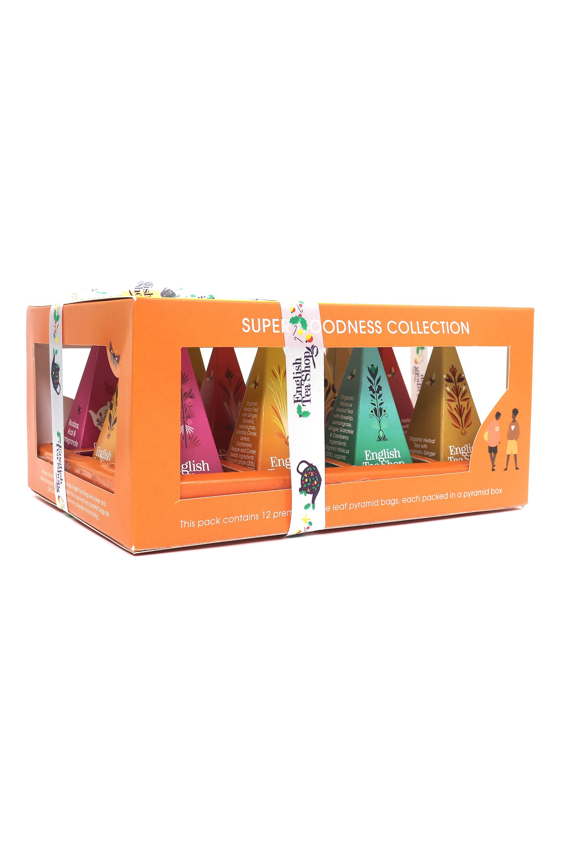 Buy English Tea Shop Super Tea Collection Prism 12 Pyramid Tea Prisms ...