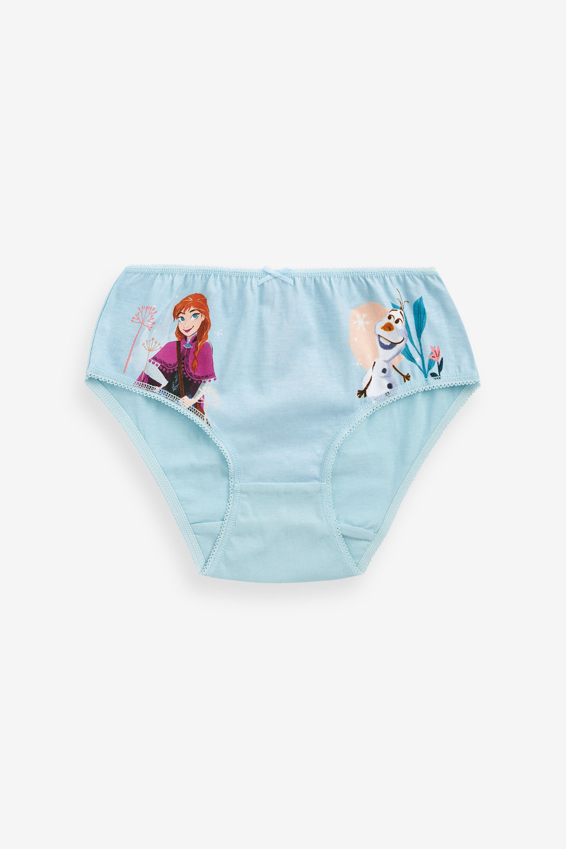 Buy Pink/Blue Disney Frozen Briefs 5 Pack (1.5-10yrs) from the Next UK ...