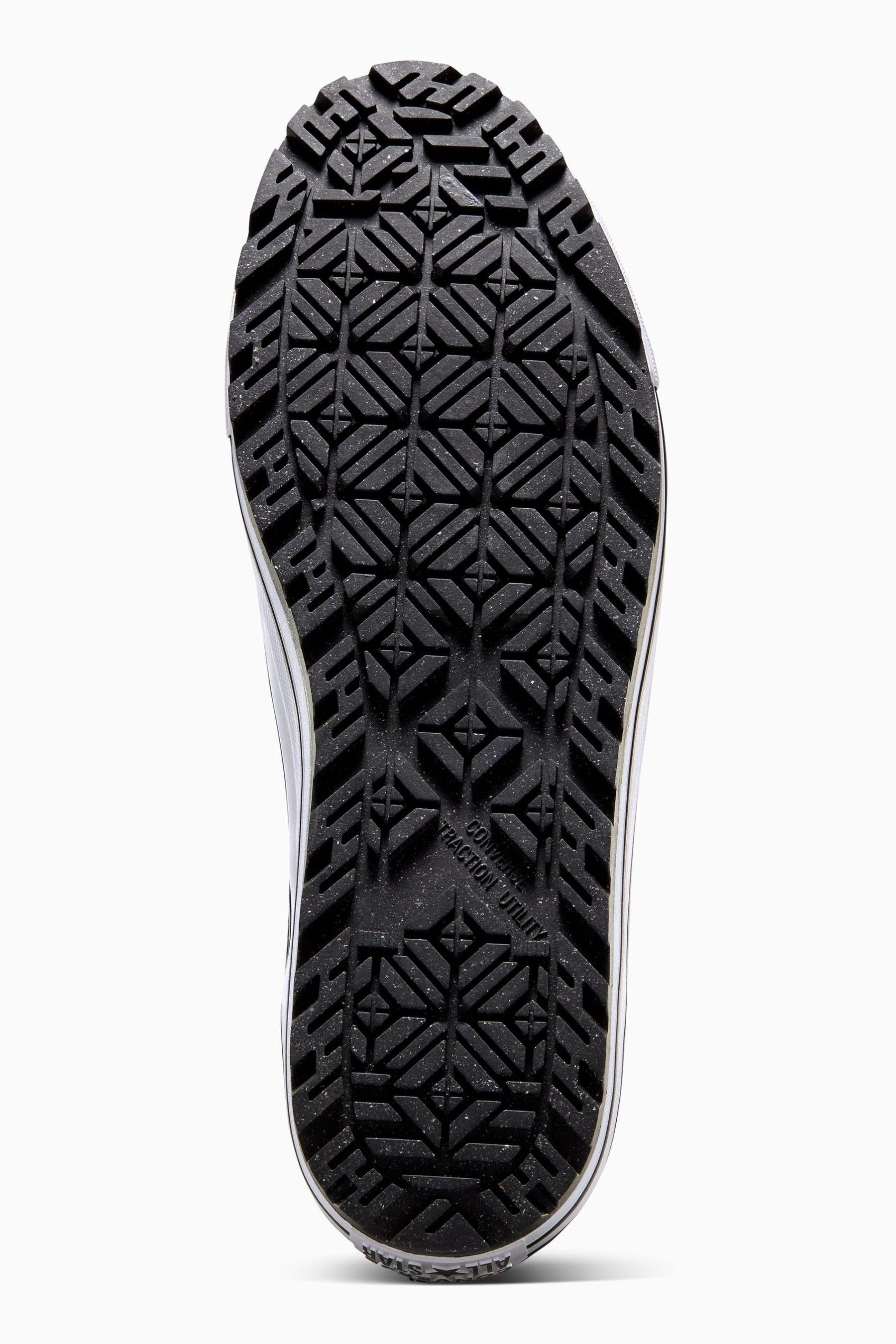 Buy Converse Black/White Chuck Taylor Waterproof City Trek Trainers ...