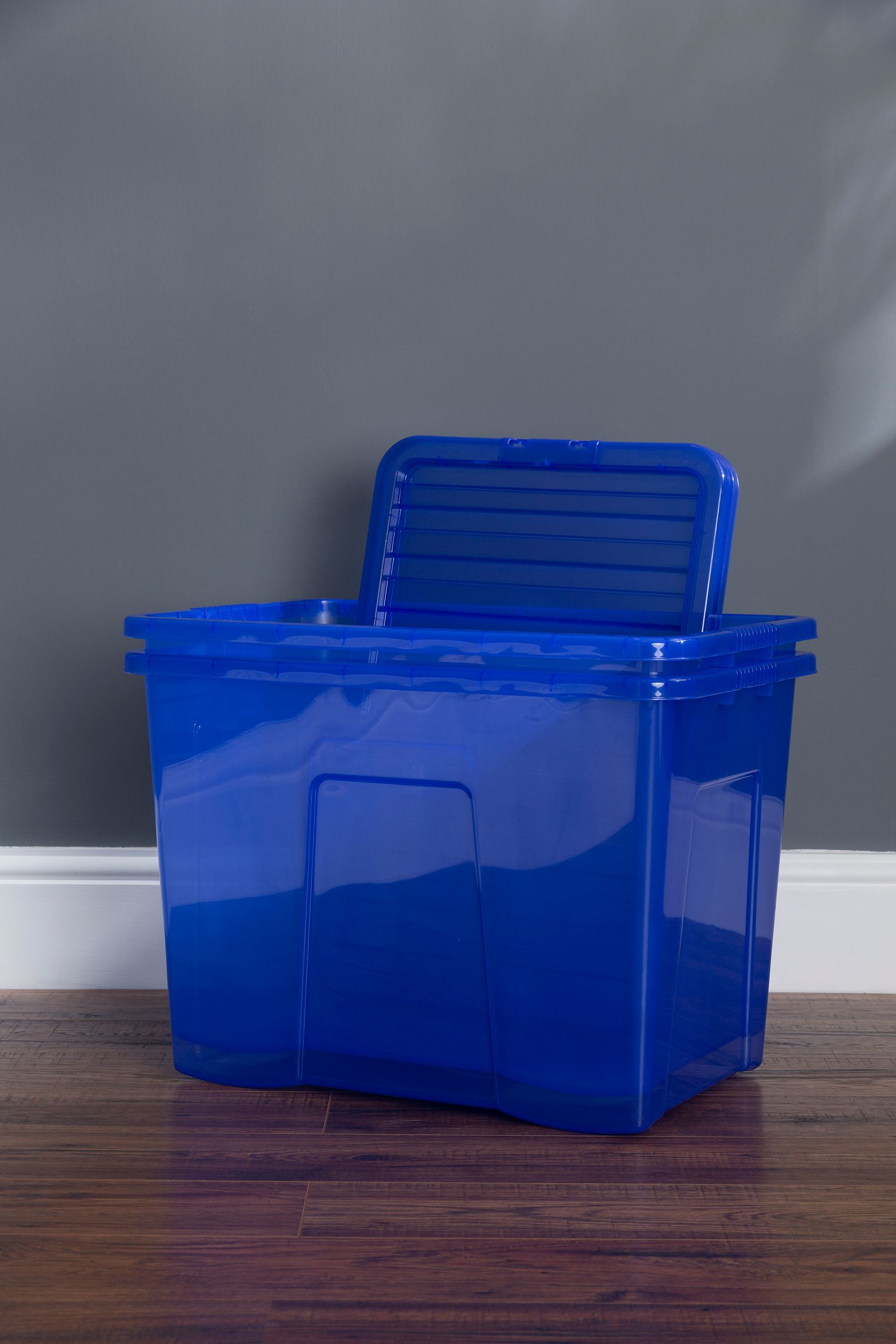 Buy Wham Blue Set 2 Crystal 80L Box With Clip On Lid from the Next UK ...