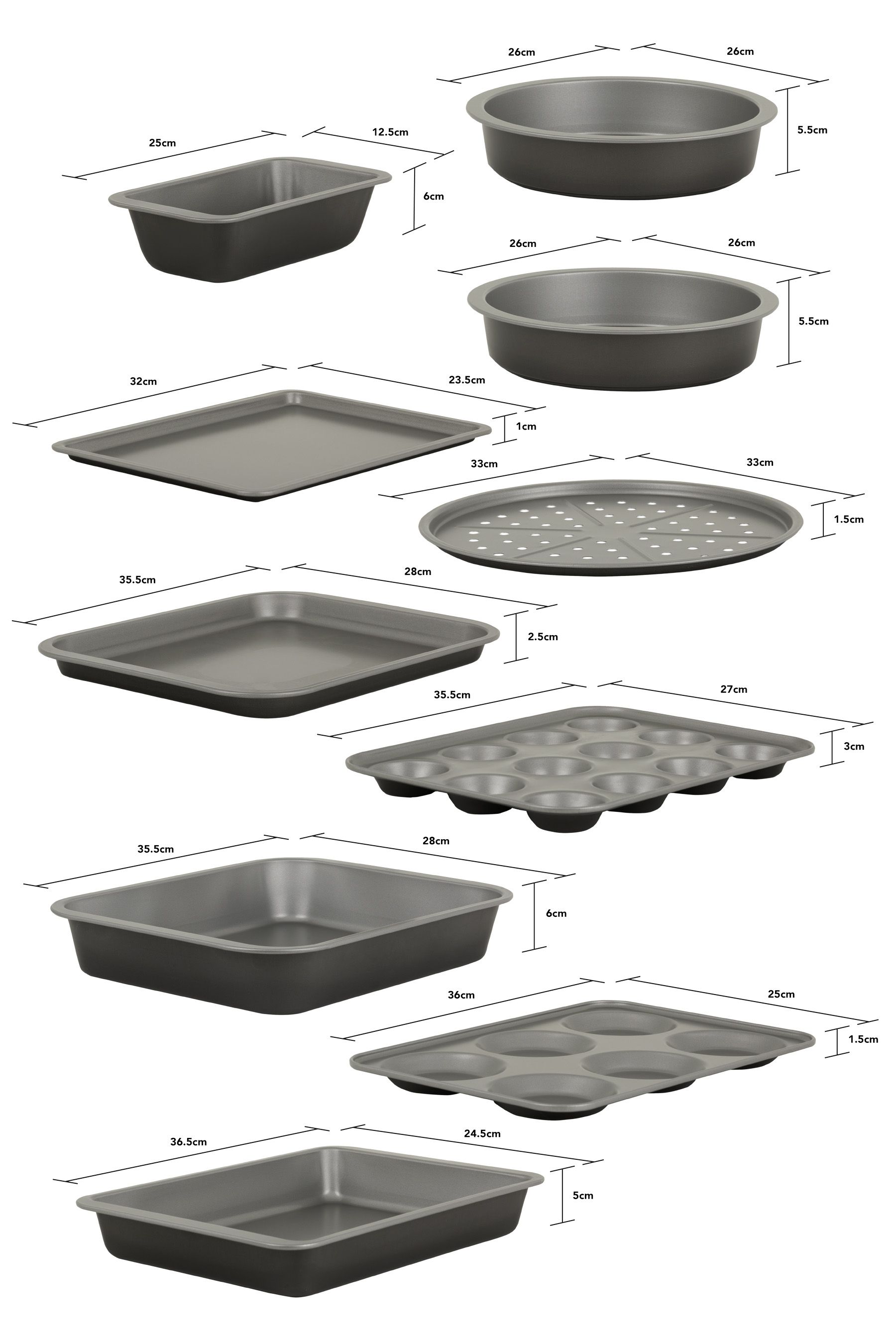 Buy Wham Baker Salt Medium Family Bakeware Set from the Next UK online shop