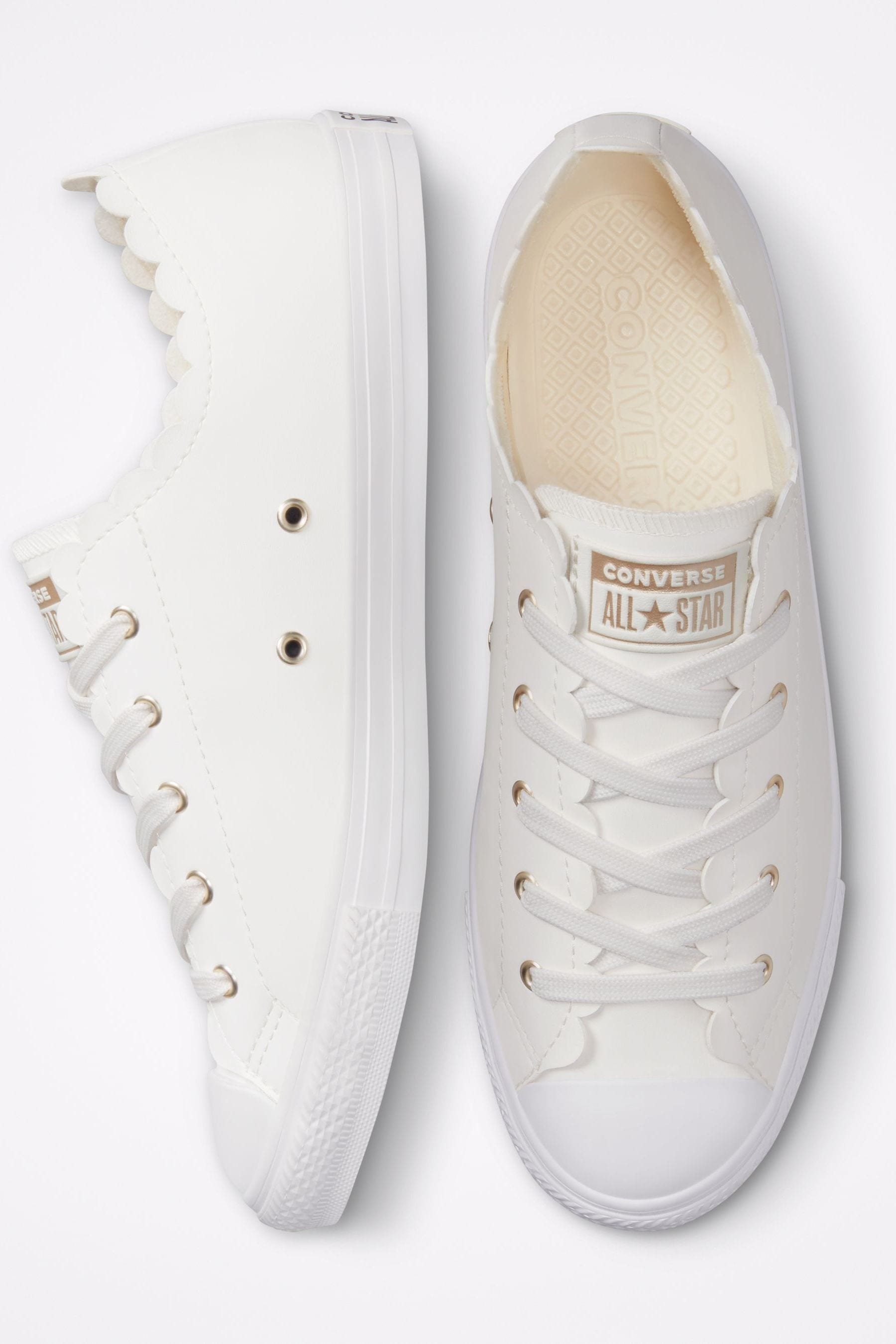 Buy Converse White Dainty Trainers from the Next UK online shop