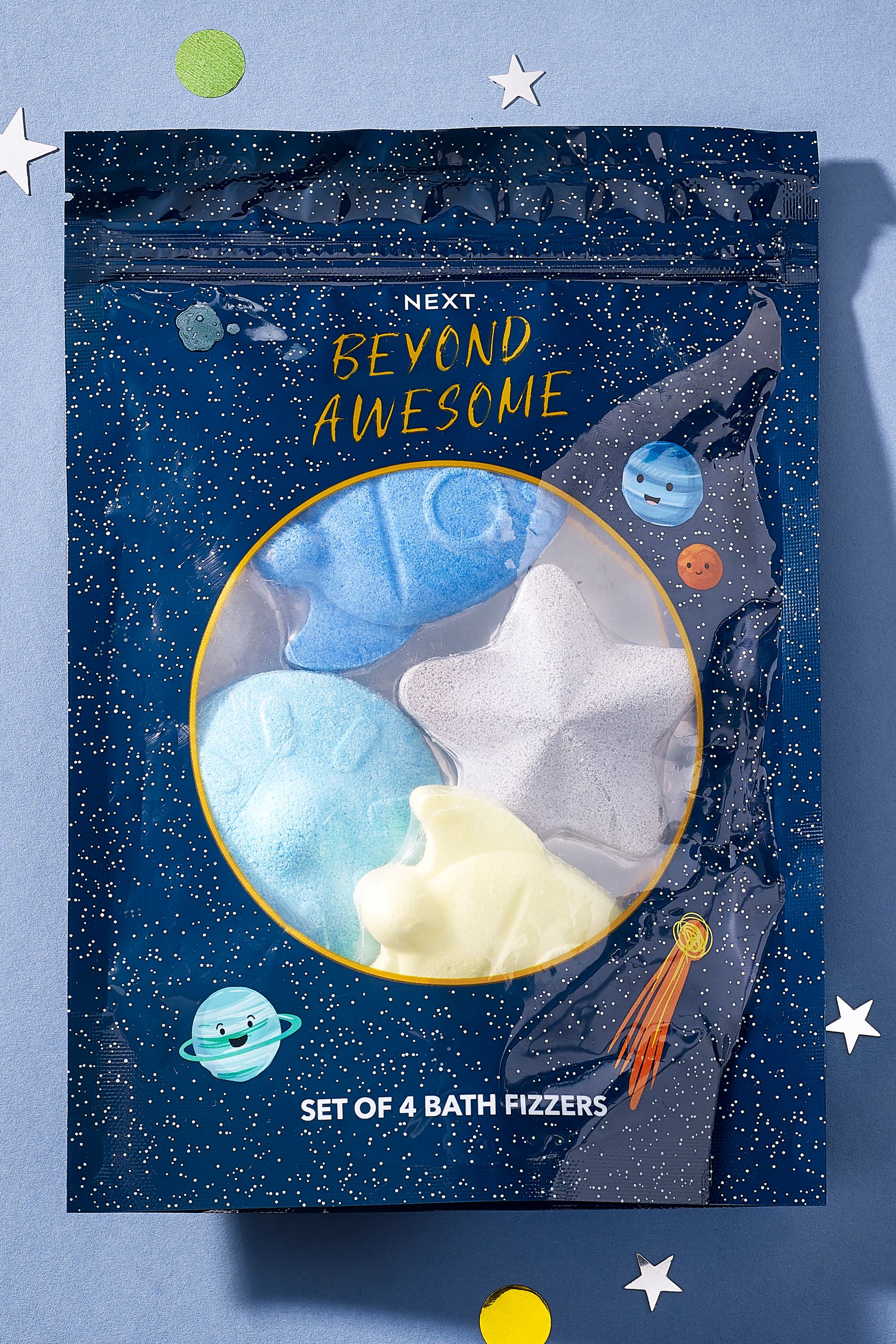 Buy Set of 4 Space Fragranced Bath Fizzers from the Next UK online shop