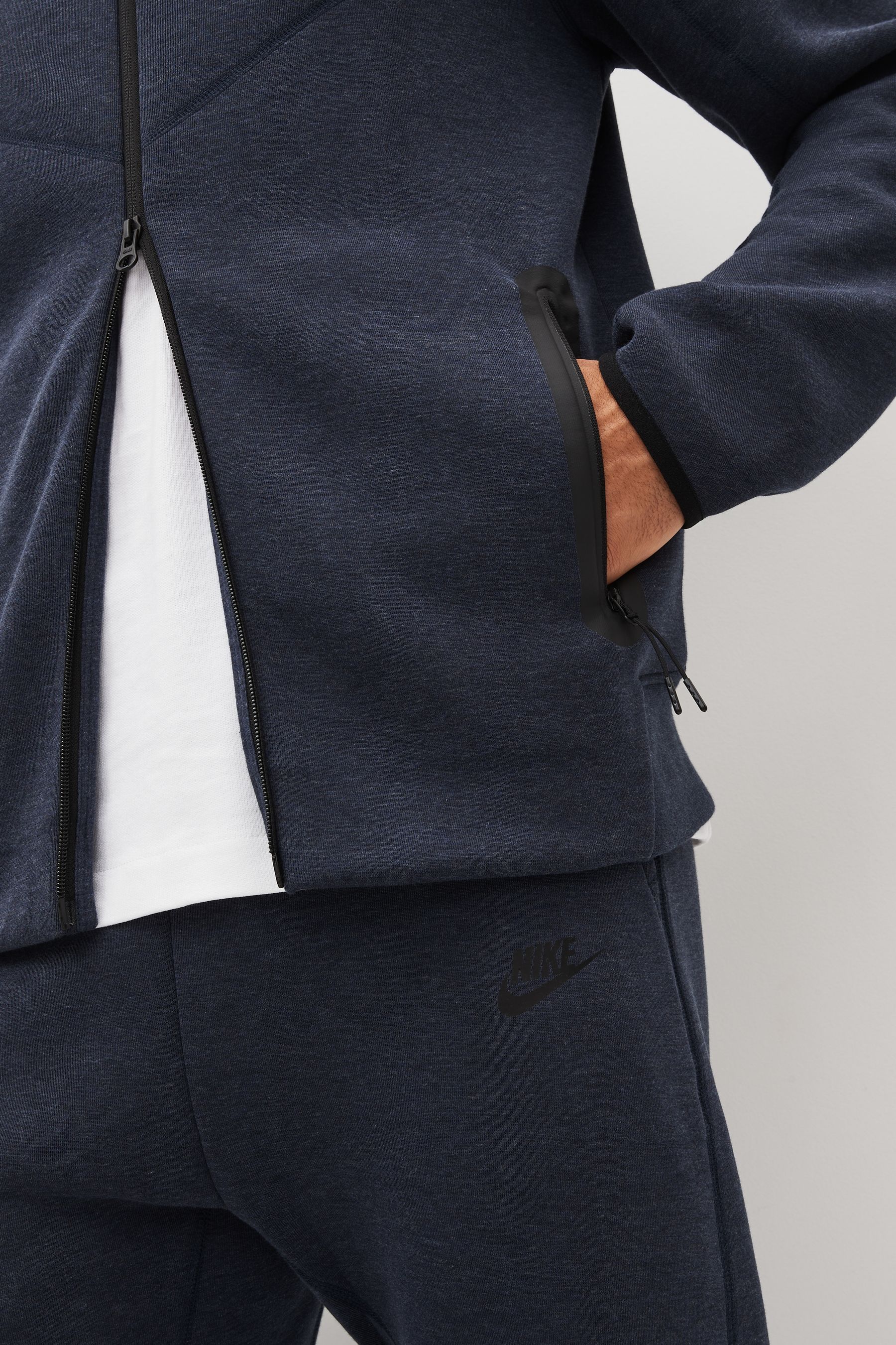 Buy Nike Navy Tech Fleece Full Zip Hoodie from the Next UK online shop
