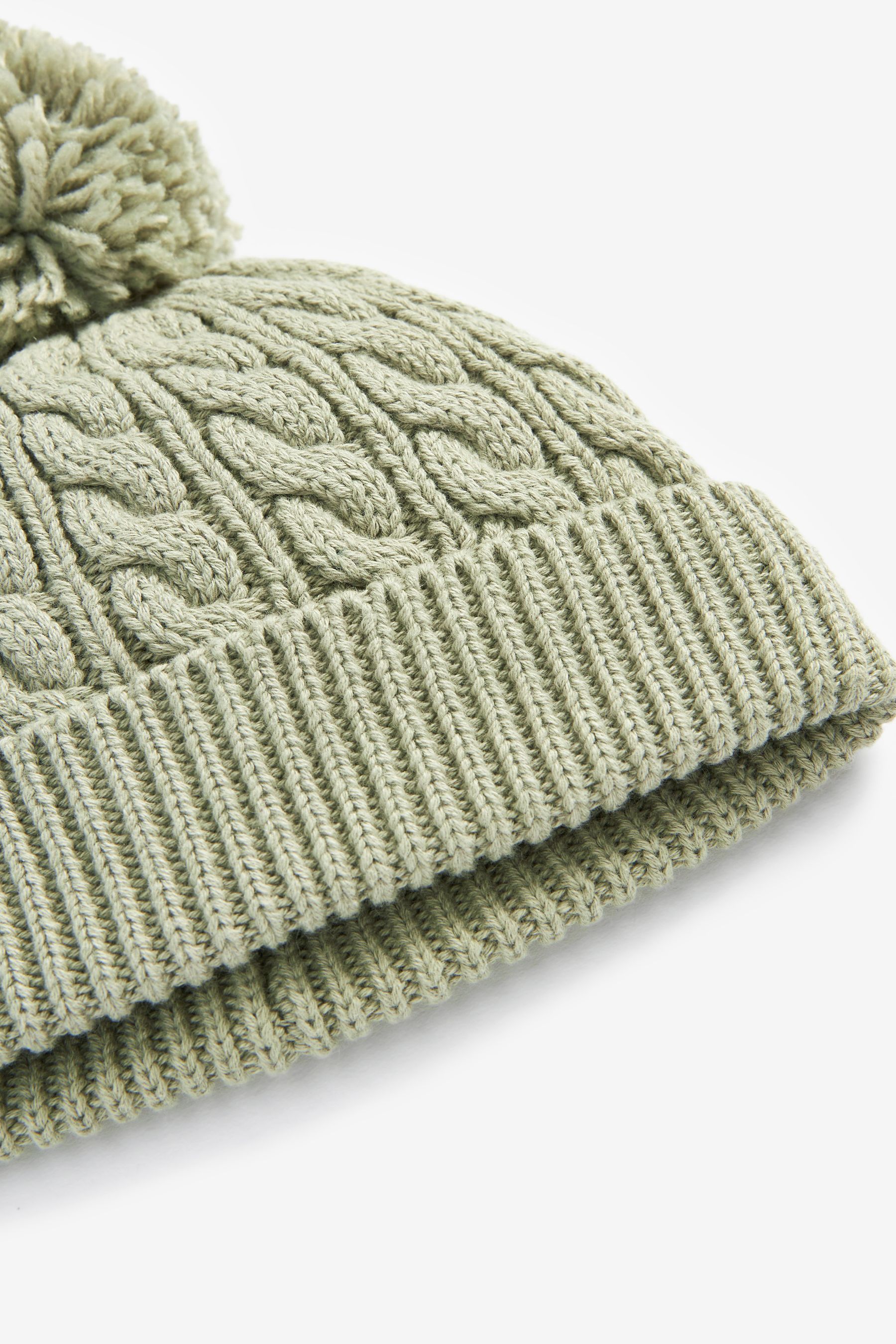 Buy Baby Knitted Pom Hat (0mths-2yrs) from Next USA