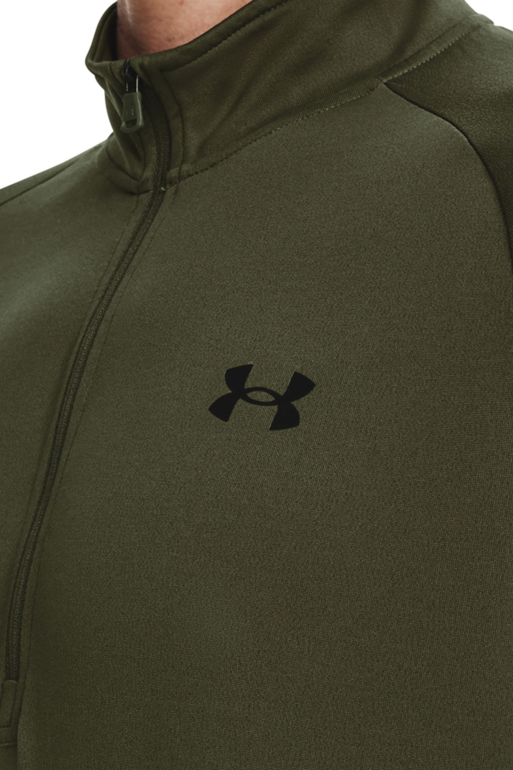 Buy Under Armour Khaki Tech Quarter Zip Fleece from the Next UK online shop