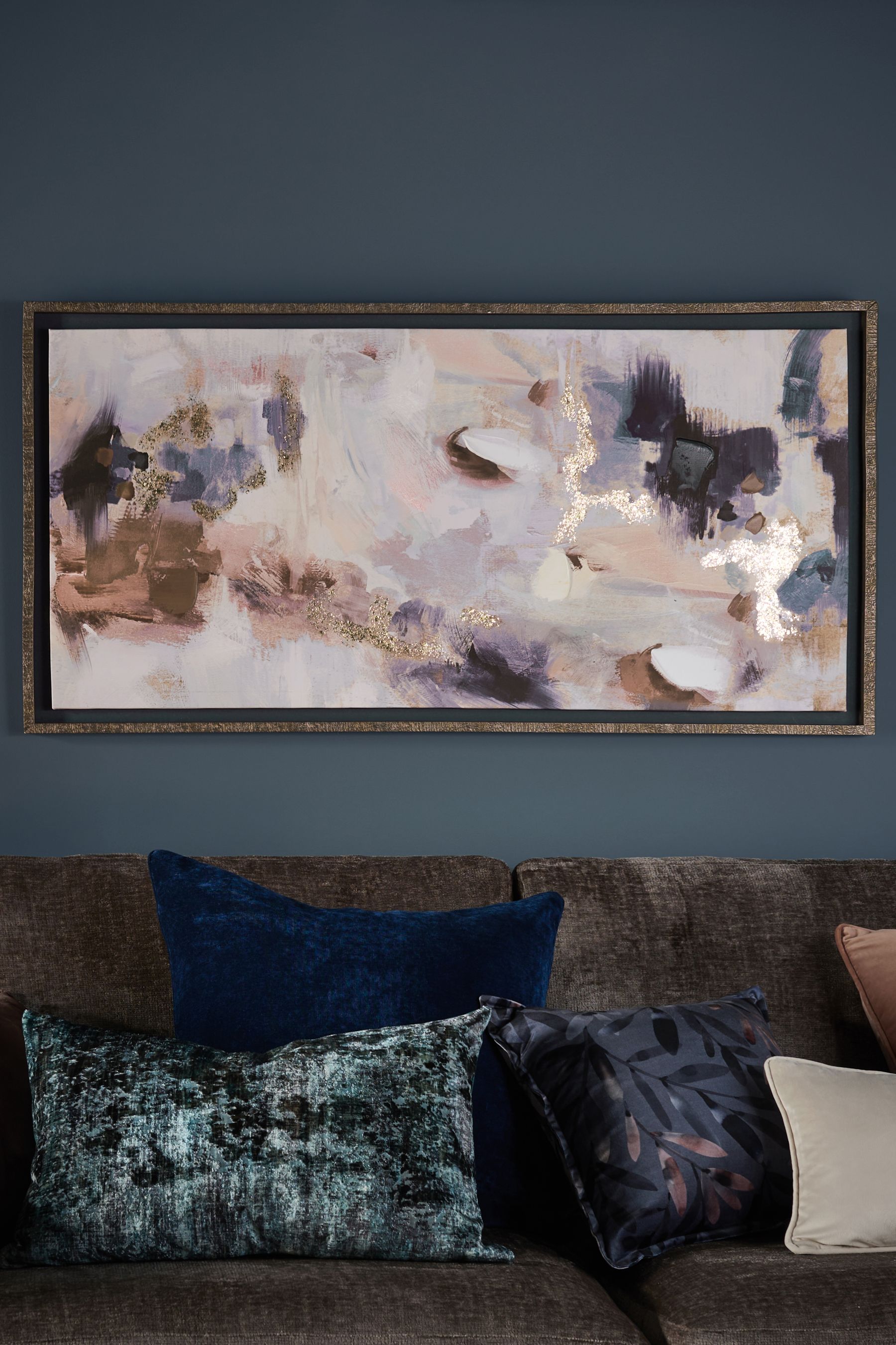 Buy Natural Abstract Framed Canvas Wall Art from the Next UK online shop