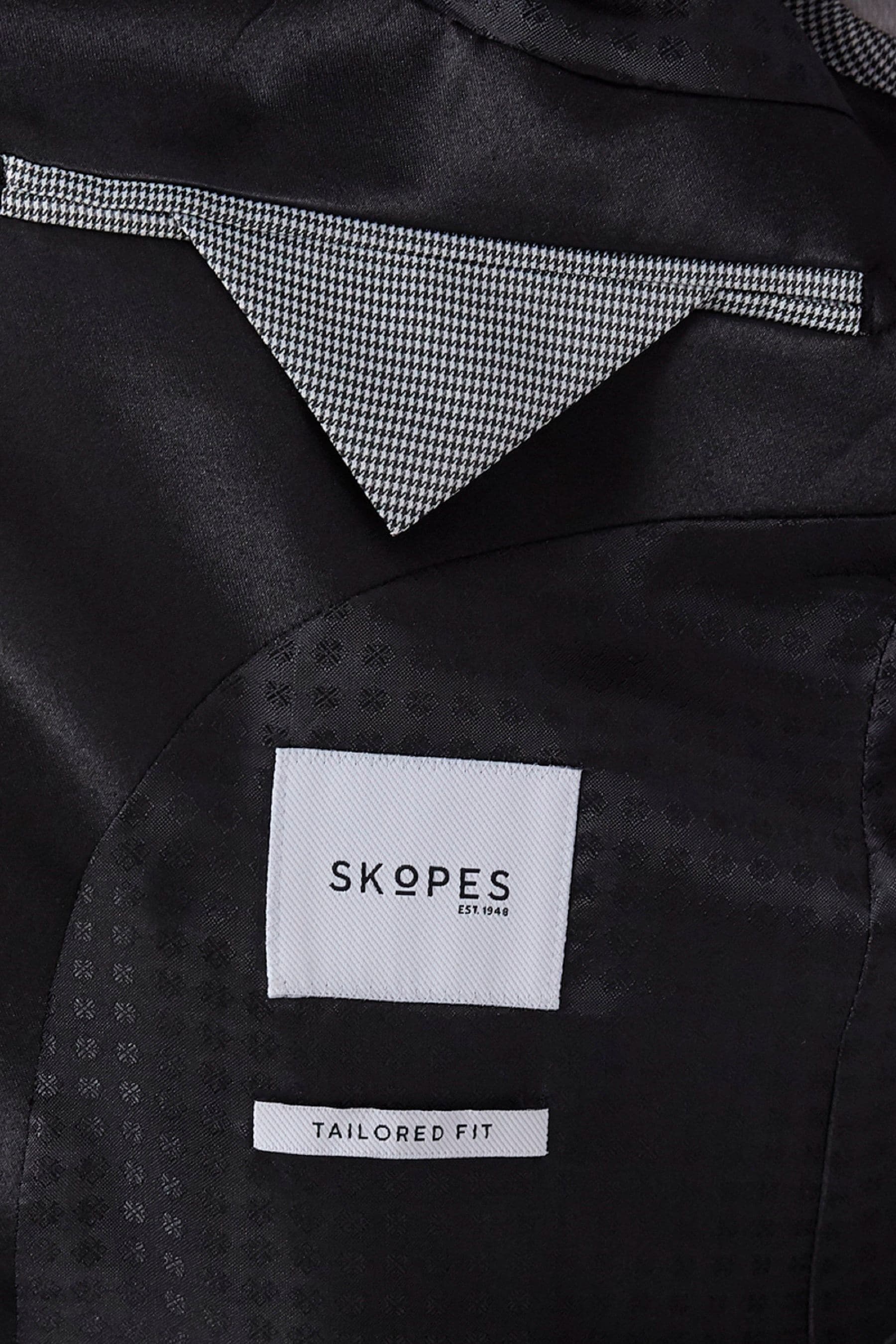 Buy Skopes Sinatra Black Tailored Double Breasted Suit Jacket from the ...