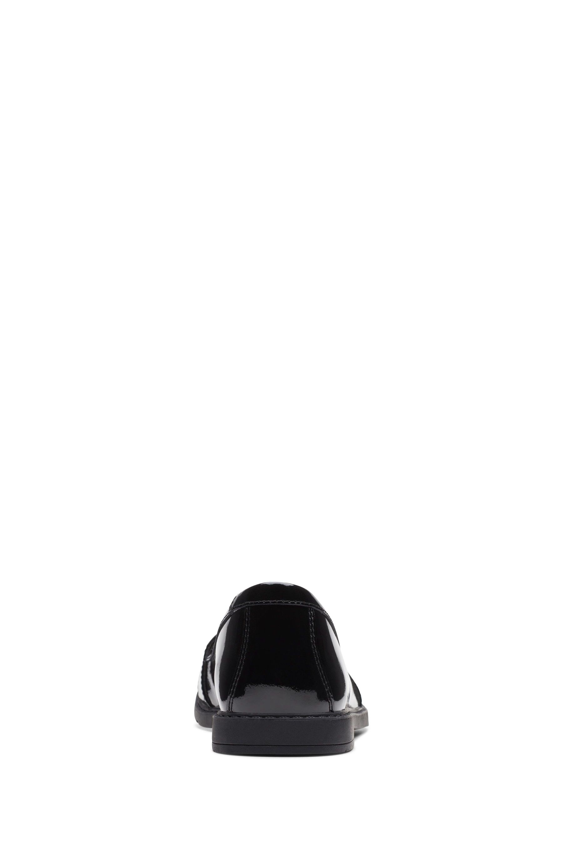 Buy Clarks Black Multi Fit Patent Scala Loafer Shoes from the Next UK ...