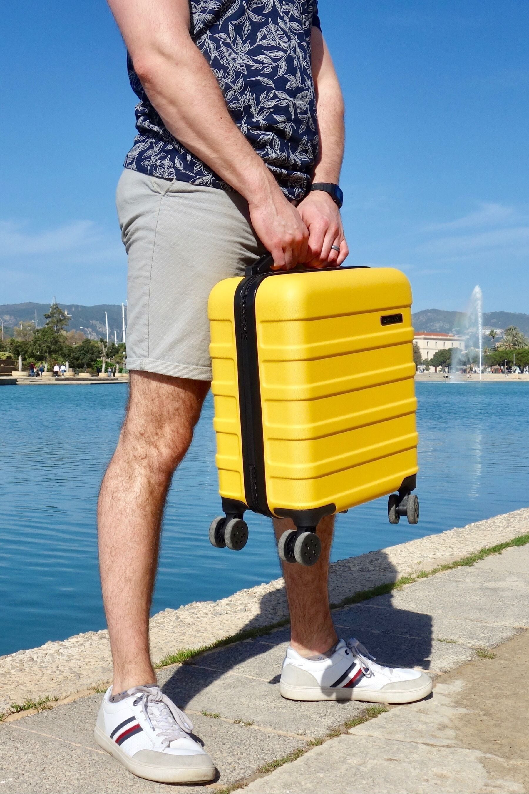 Buy Cabin Max Anode Four Wheel Carry On Easyjet Sized Underseat 45cm ...