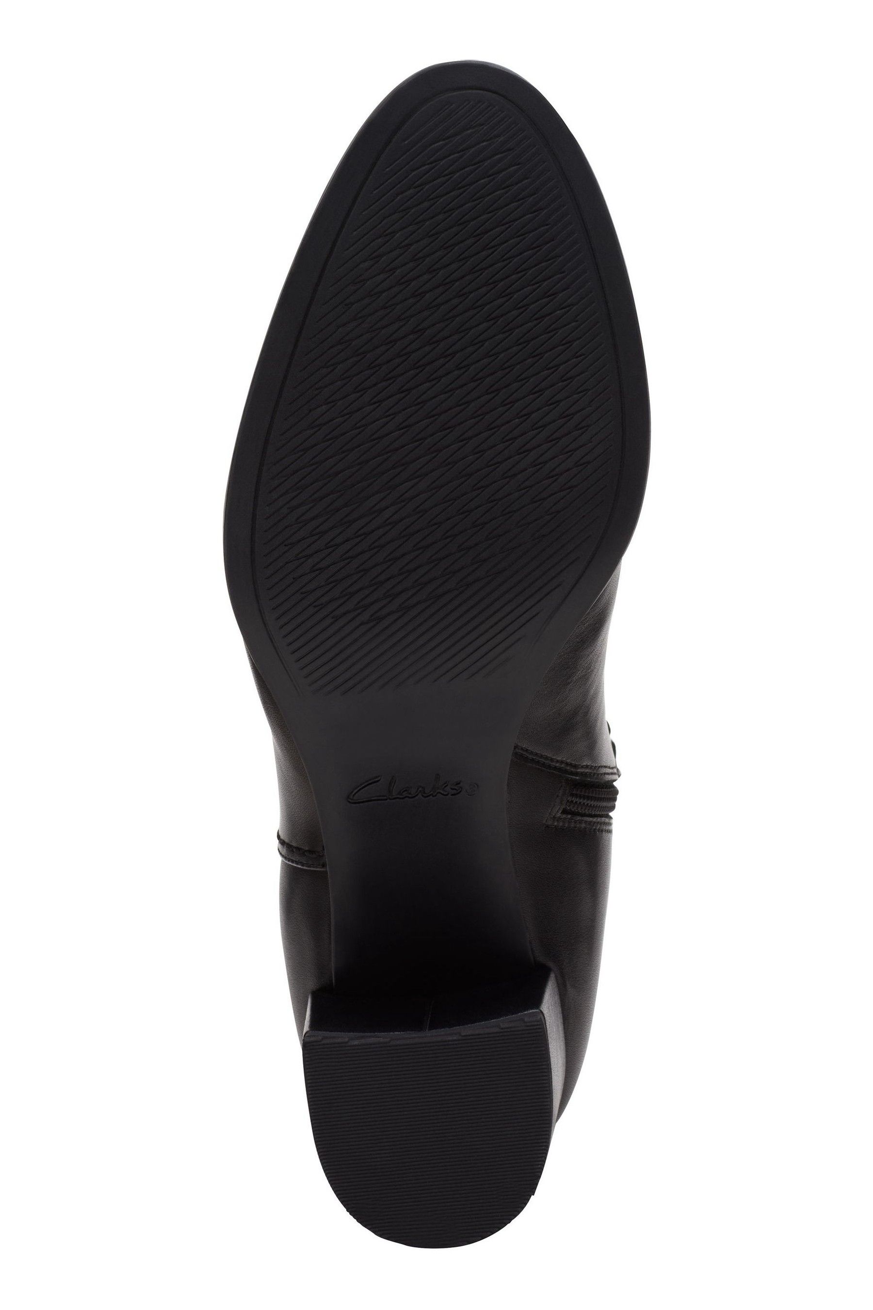 Buy Clarks Leather Freva55 Long Boots from Next Ireland