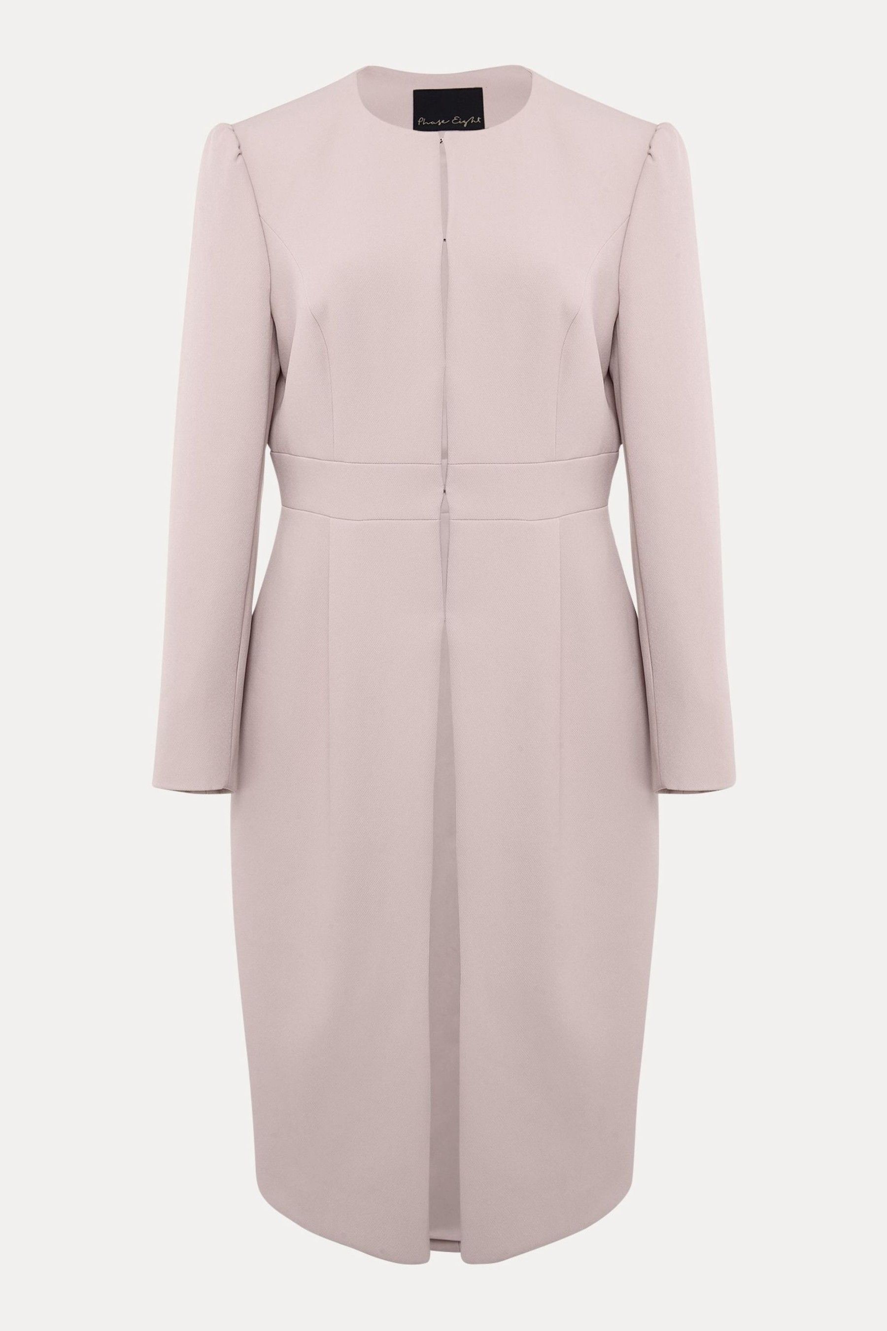 Buy Phase Eight Pink Venita Bow Long Jacket from the Next UK online shop