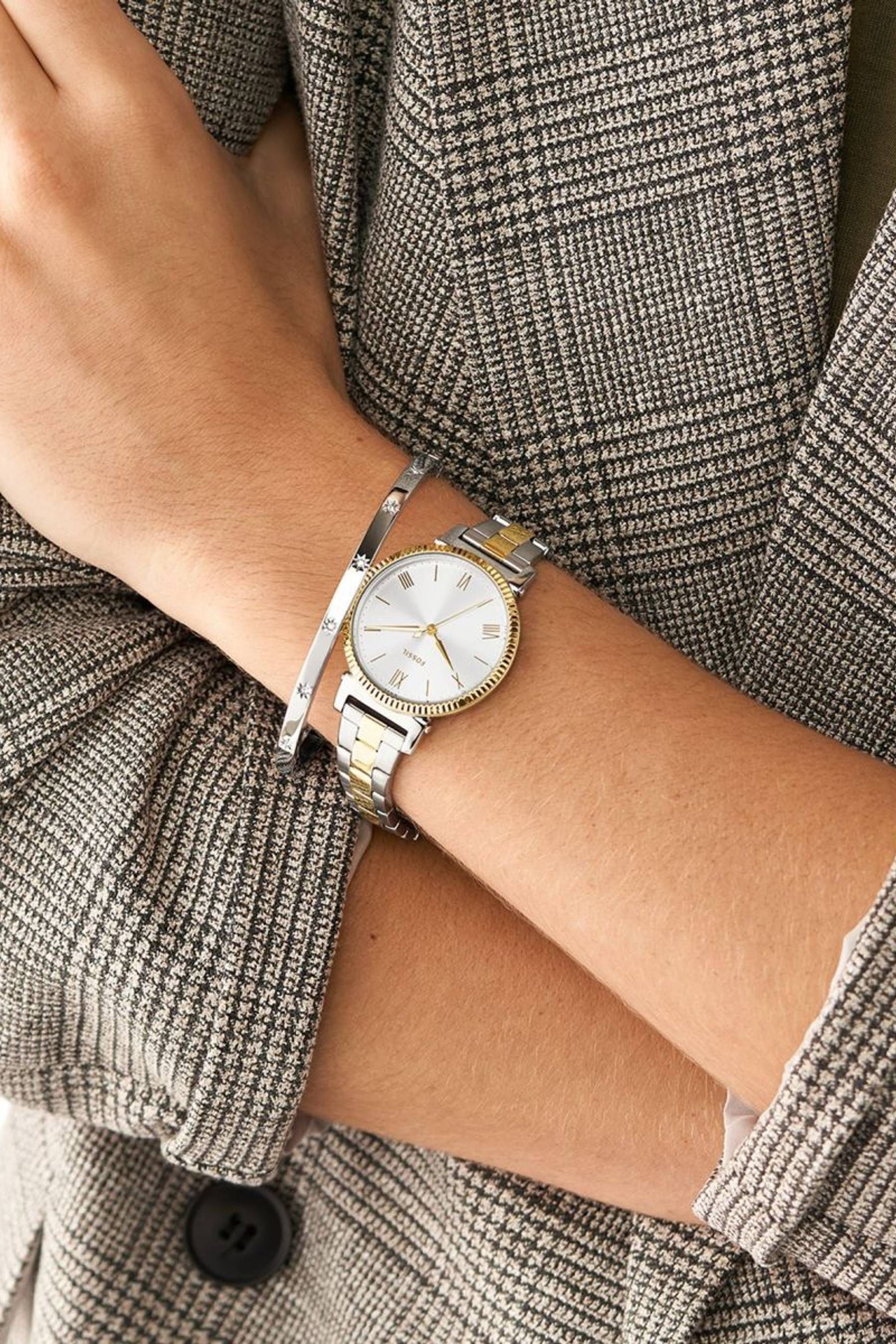 Buy Fossil Ladies Daisy 3 Hand Watch from the Next UK online shop